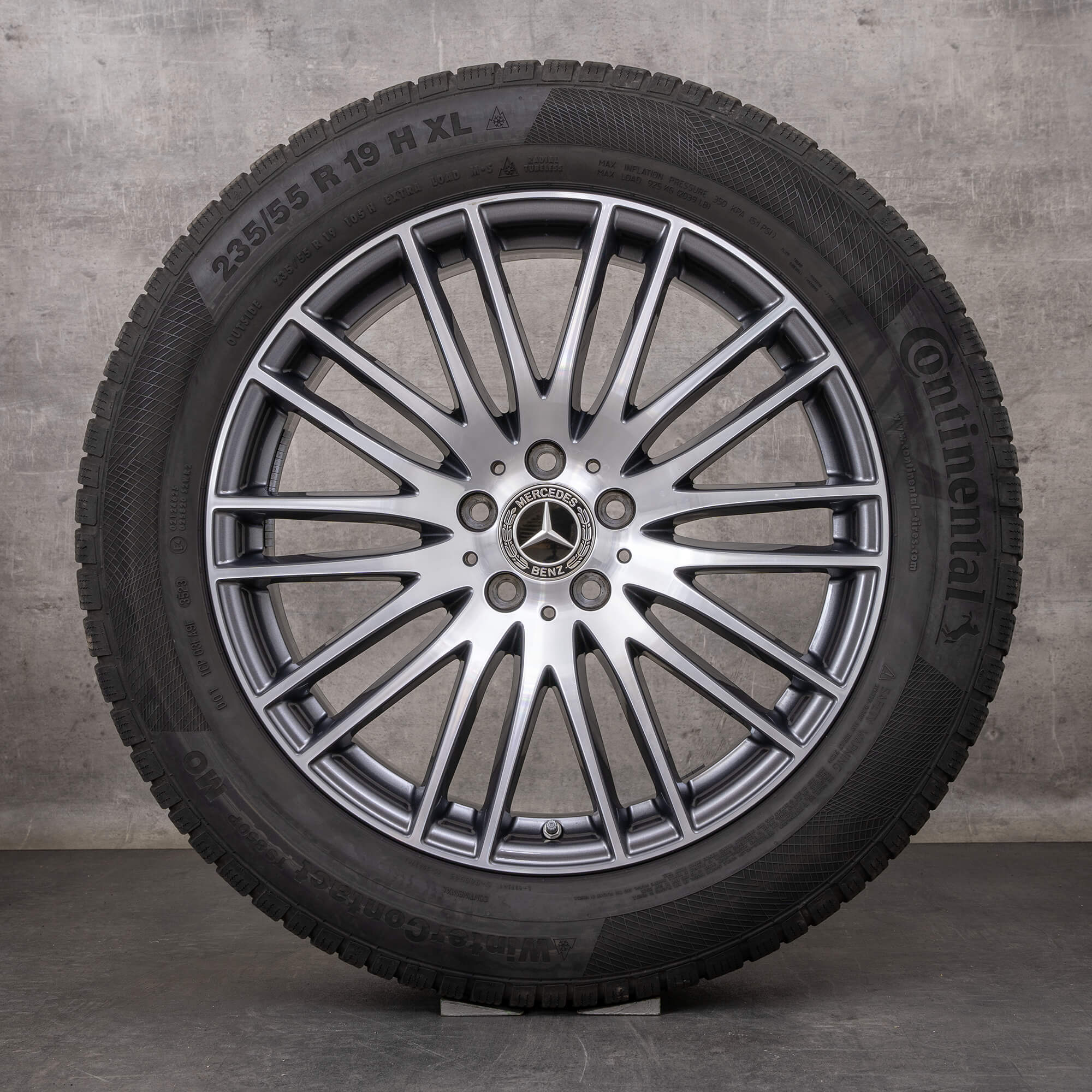 Original Mercedes Benz GLC Winterräder 19 Zoll X254 C254 Felgen ...