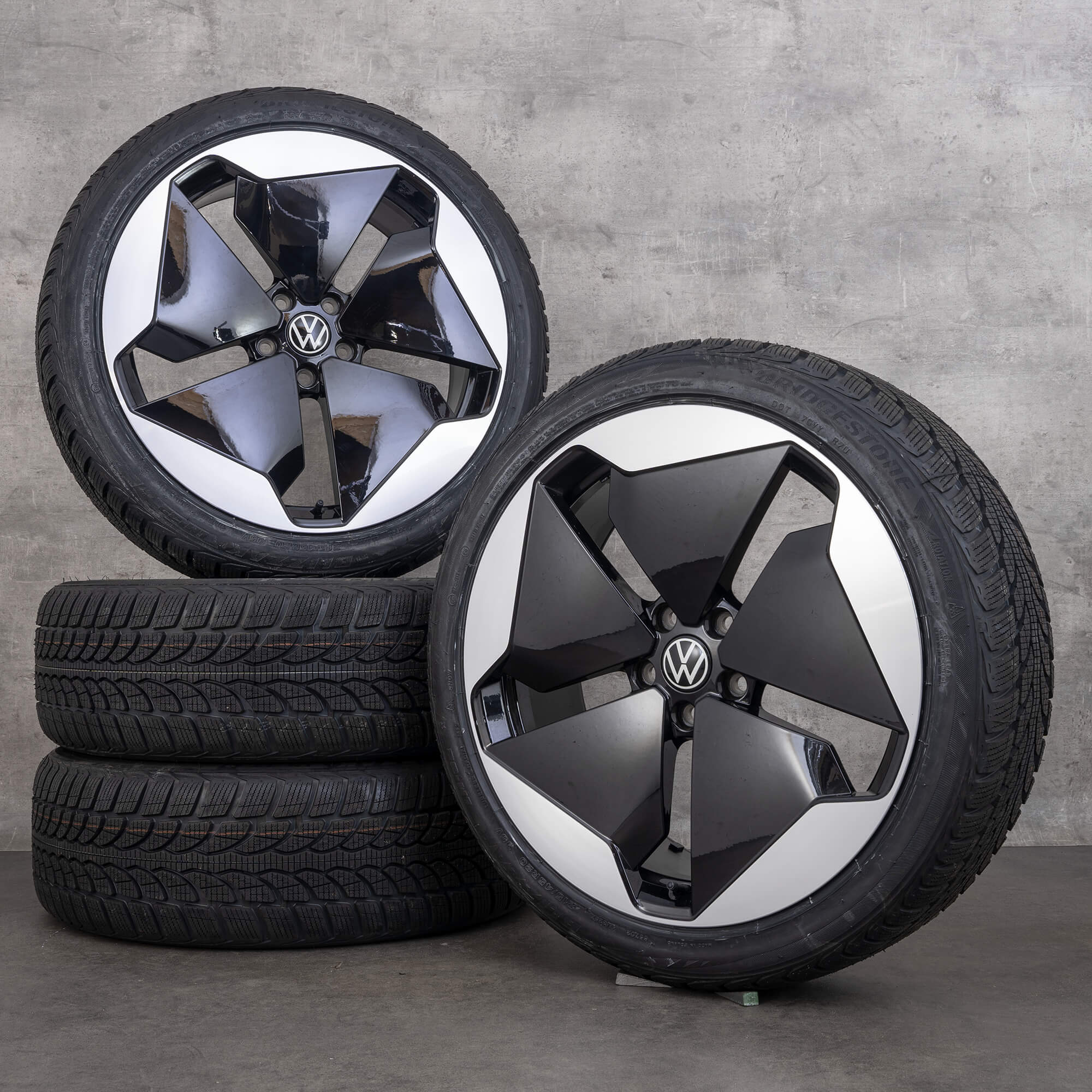 VW 20 inch rims ID.3 Sanya winter wheels tires 10A601025B NEW