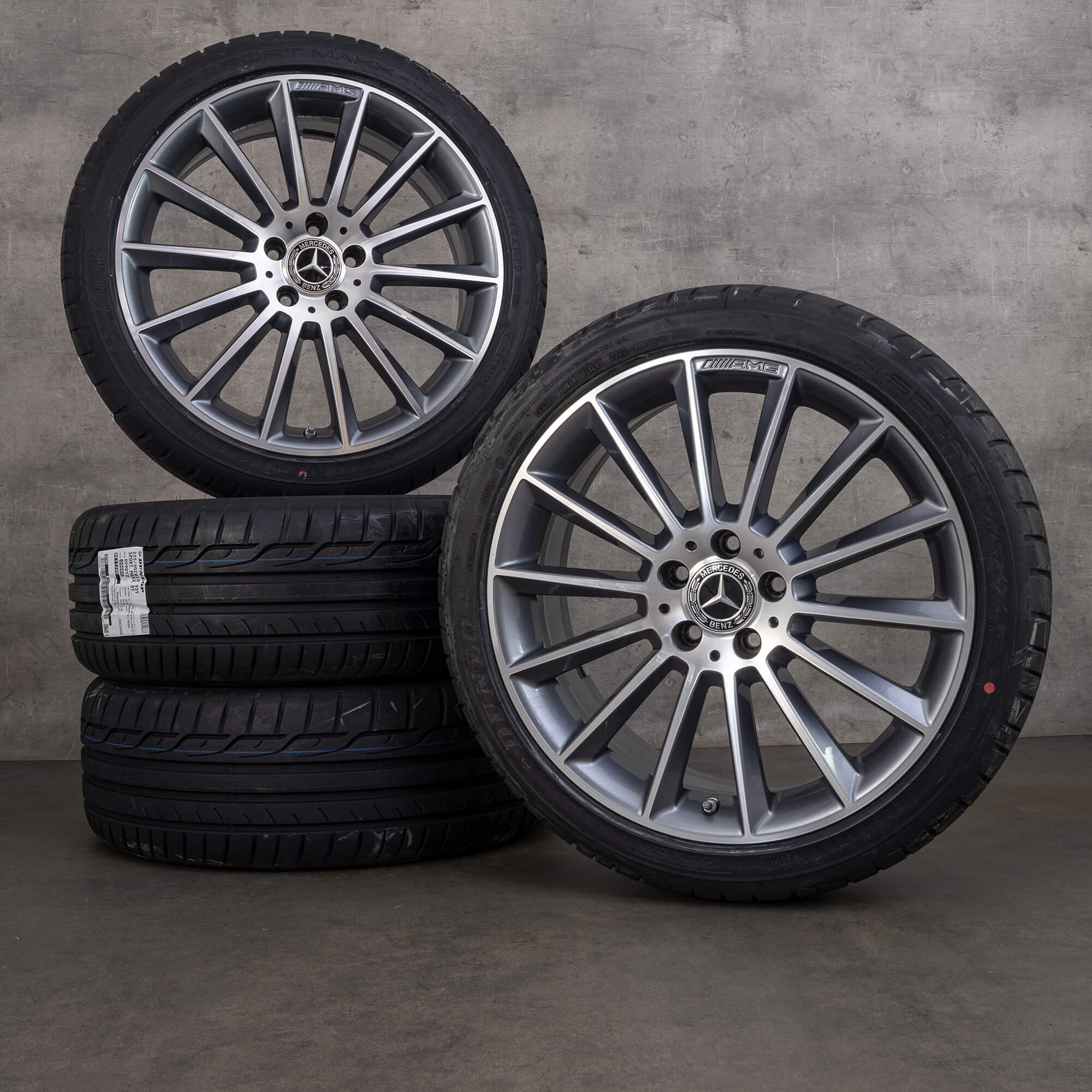 Mercedes Benz A-Klasse W177 CLA W118 AMG velgen 19 inch zomervelgen ...