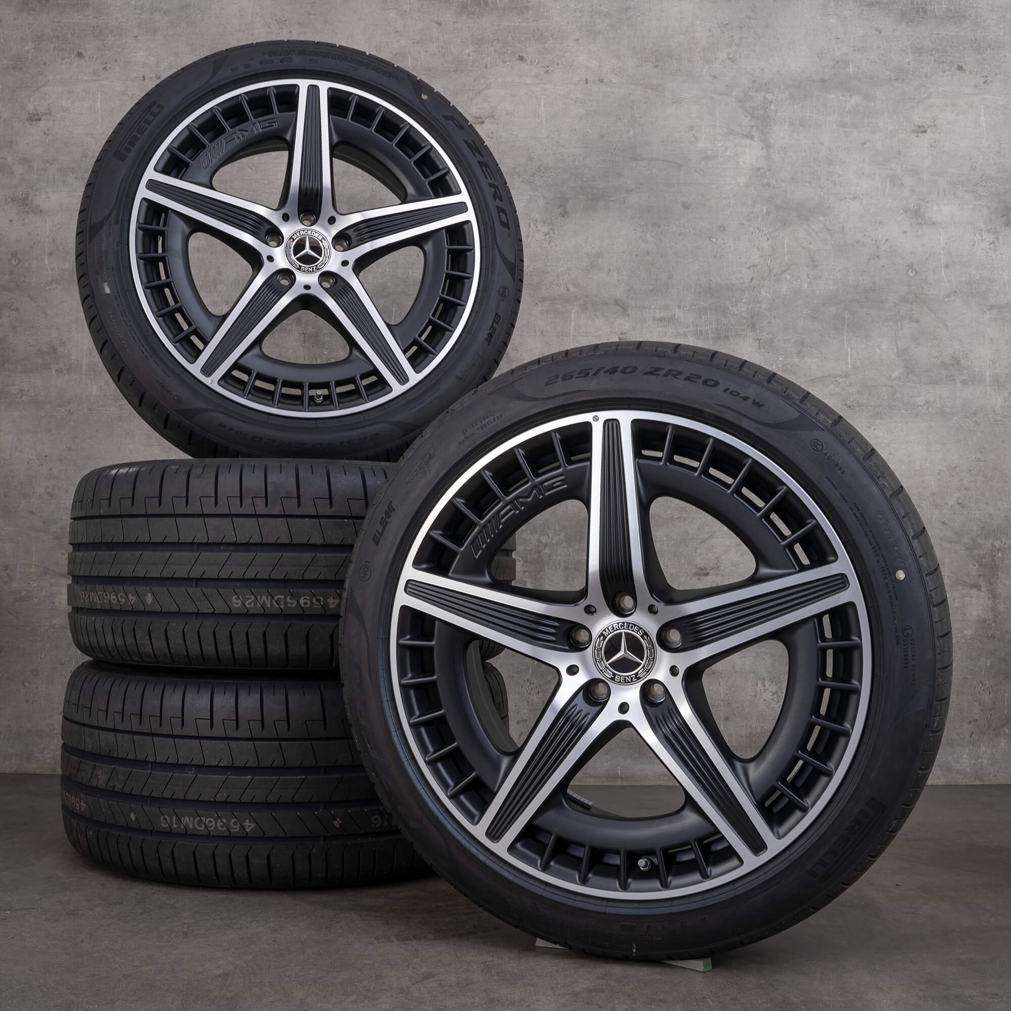 AMG 20 inch rims Mercedes Benz EQE 43 53 V295 summer tires wheels AMG