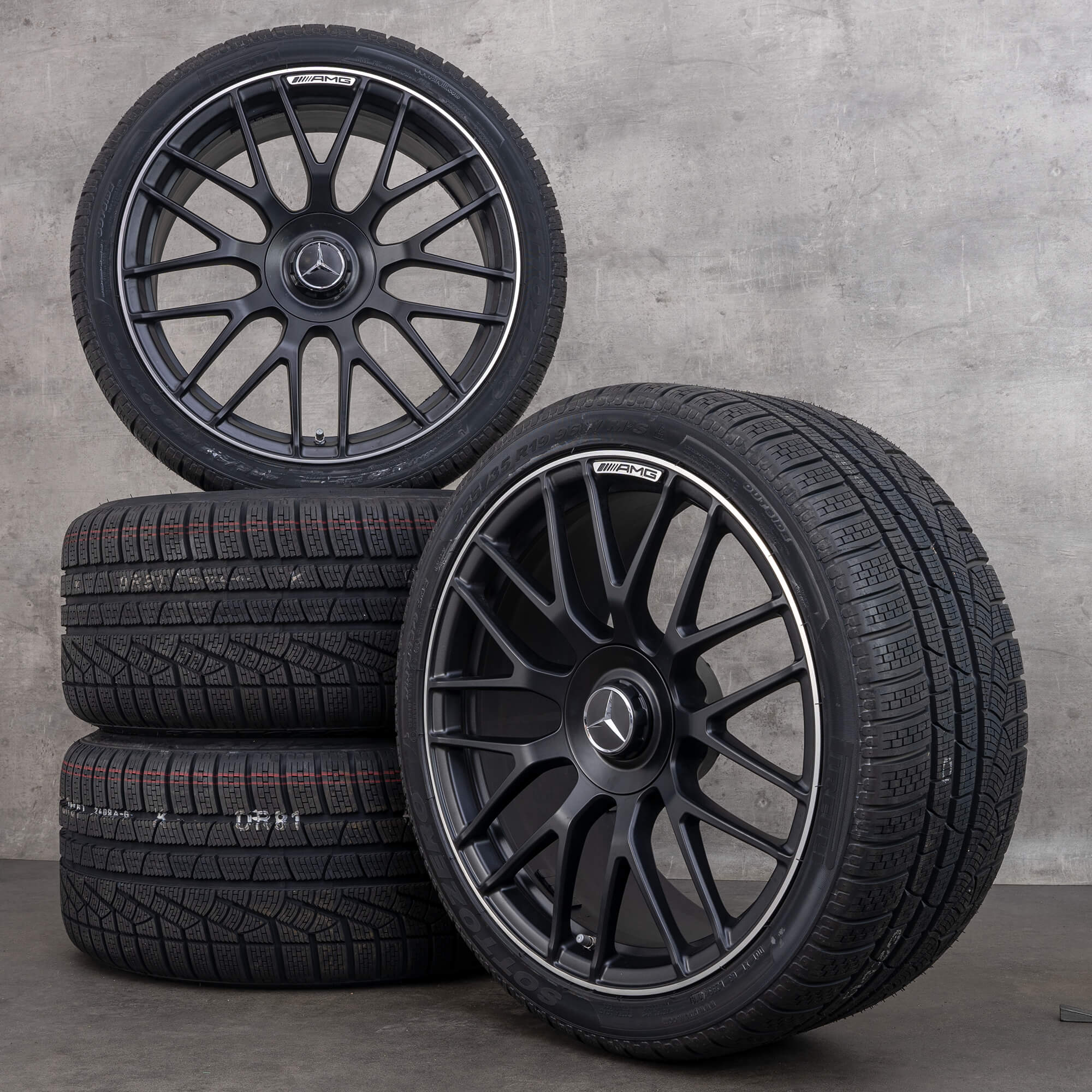 AMG 19 20 inch rims Mercedes C63 & C 63 S C205 A205 winter wheels tires