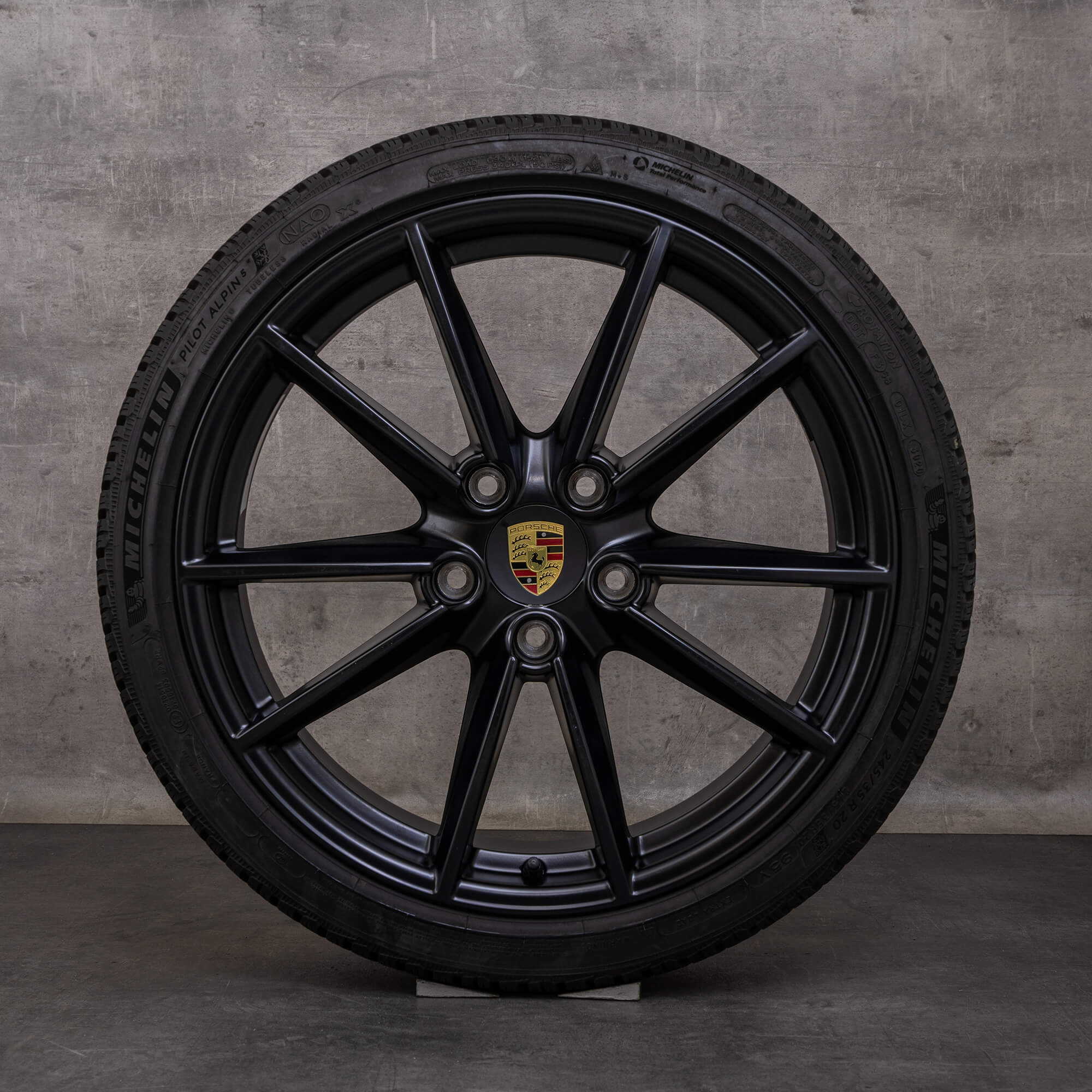 OEM Porsche 911 snow tire packages 20 21 inch 992 I 4 & S GTS Rims ...