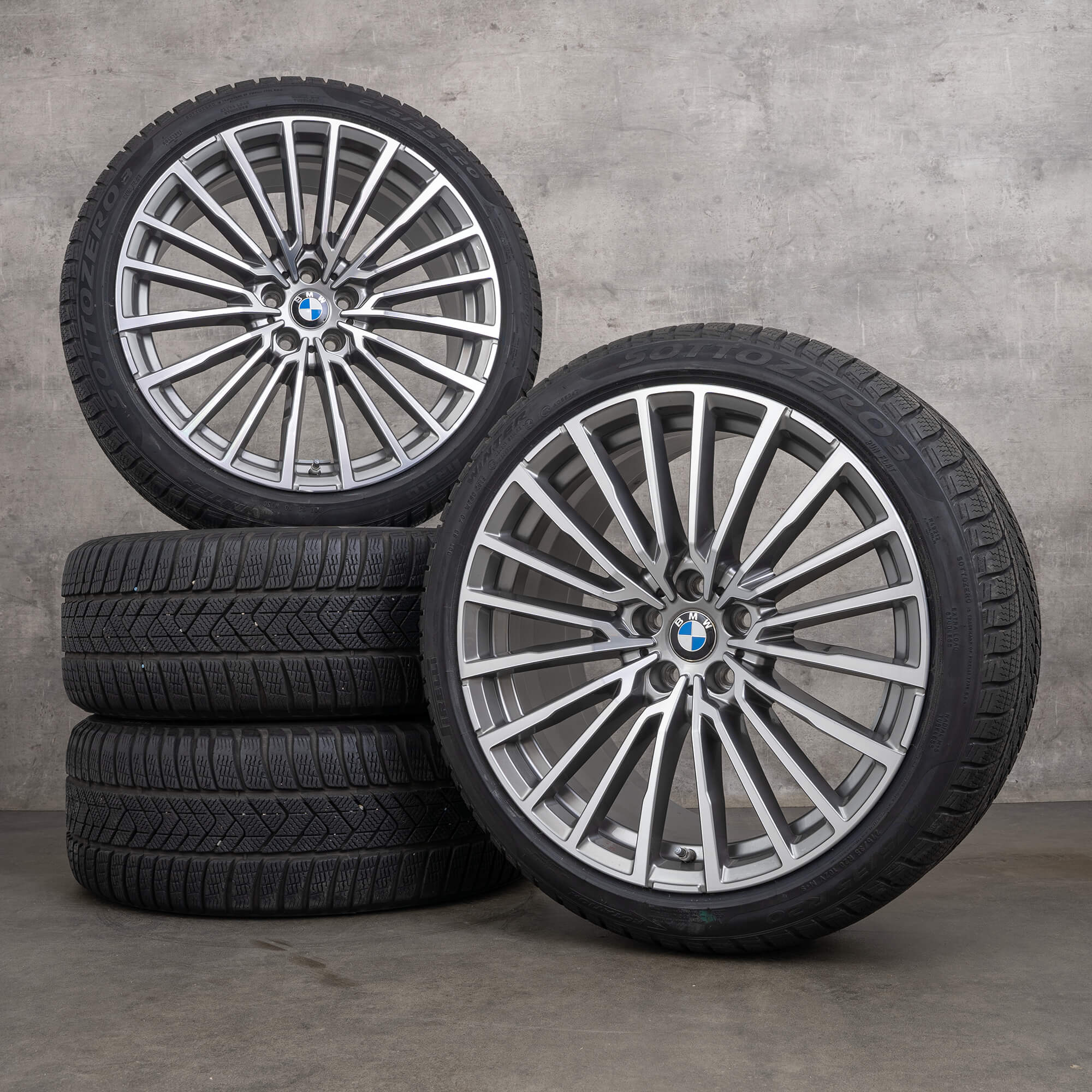 BMW 6er GT G32 7er G11 G12 Winterräder 20 Zoll Felgen 777 Winterreifen 6 mm