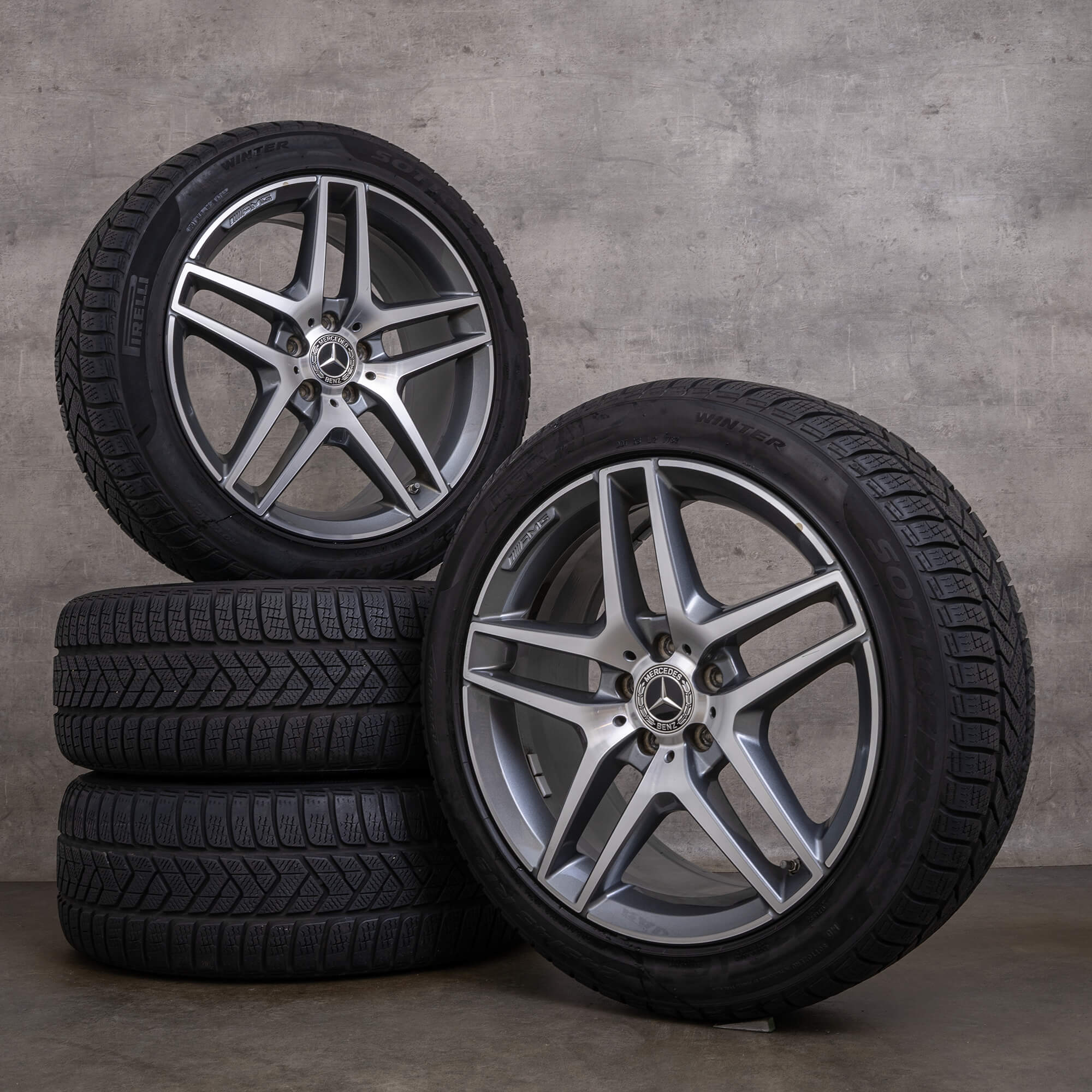 OEM Mercedes Benz S-Class AMG winter wheels 19 inch W222 A217 C217 rims ...