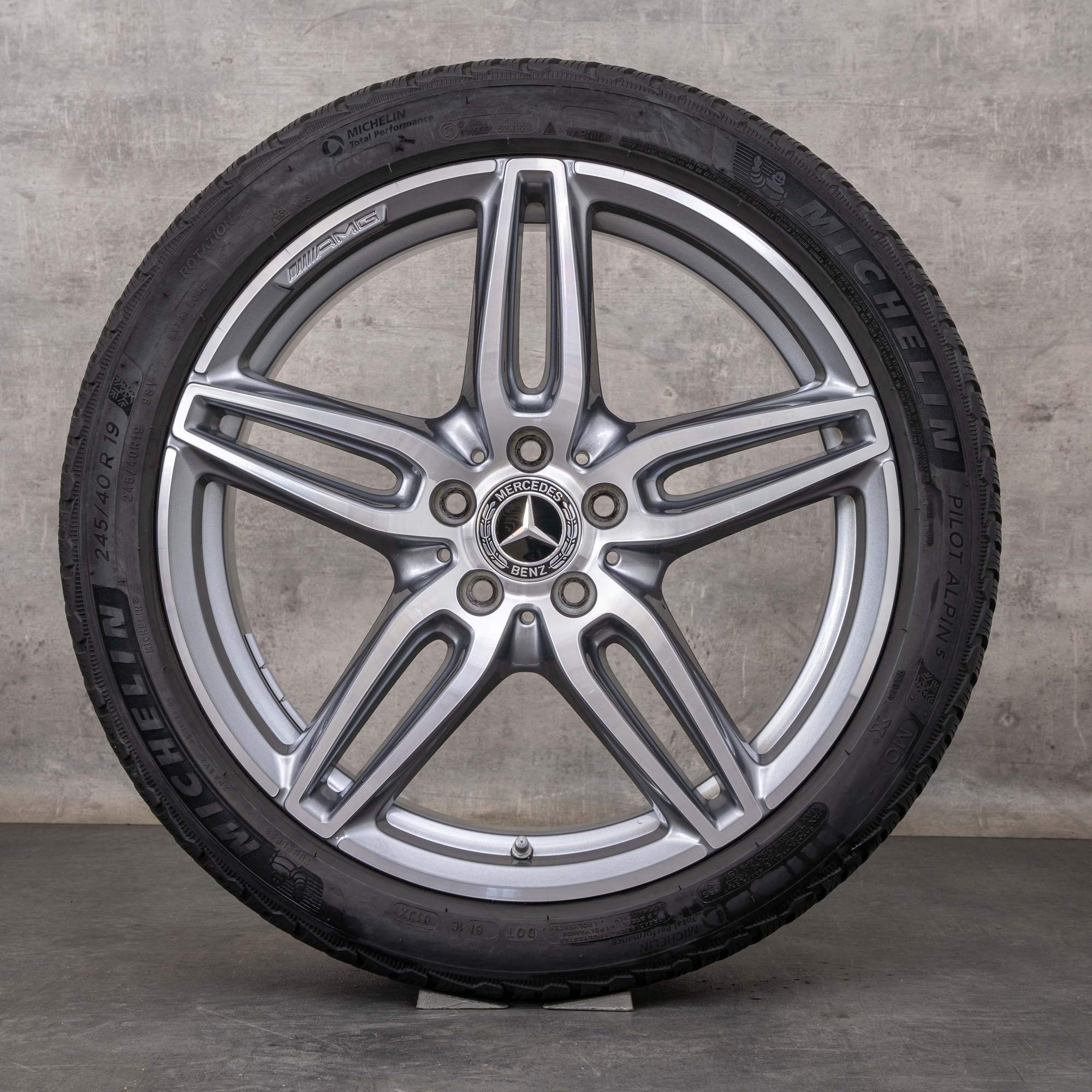 OEM Mercedes Benz E-Class E43 E53 AMG winter wheels 19 inch W213 S213 ...