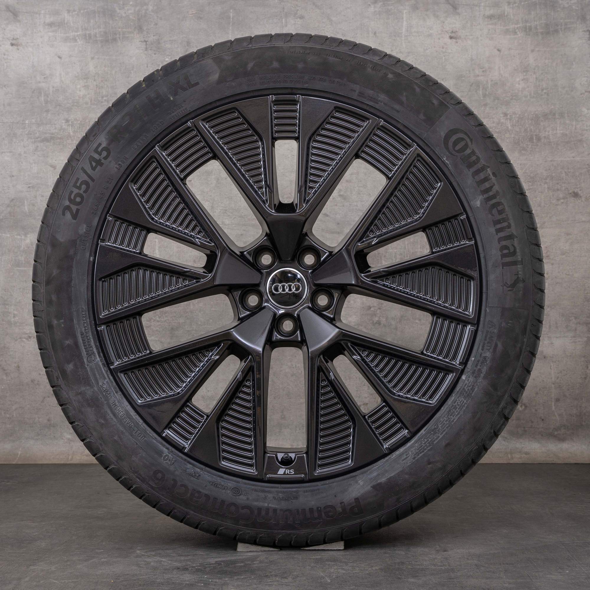 Jante originale Audi Q8 e-tron GE 21 inch GEN GEA anvelope jante vară ...