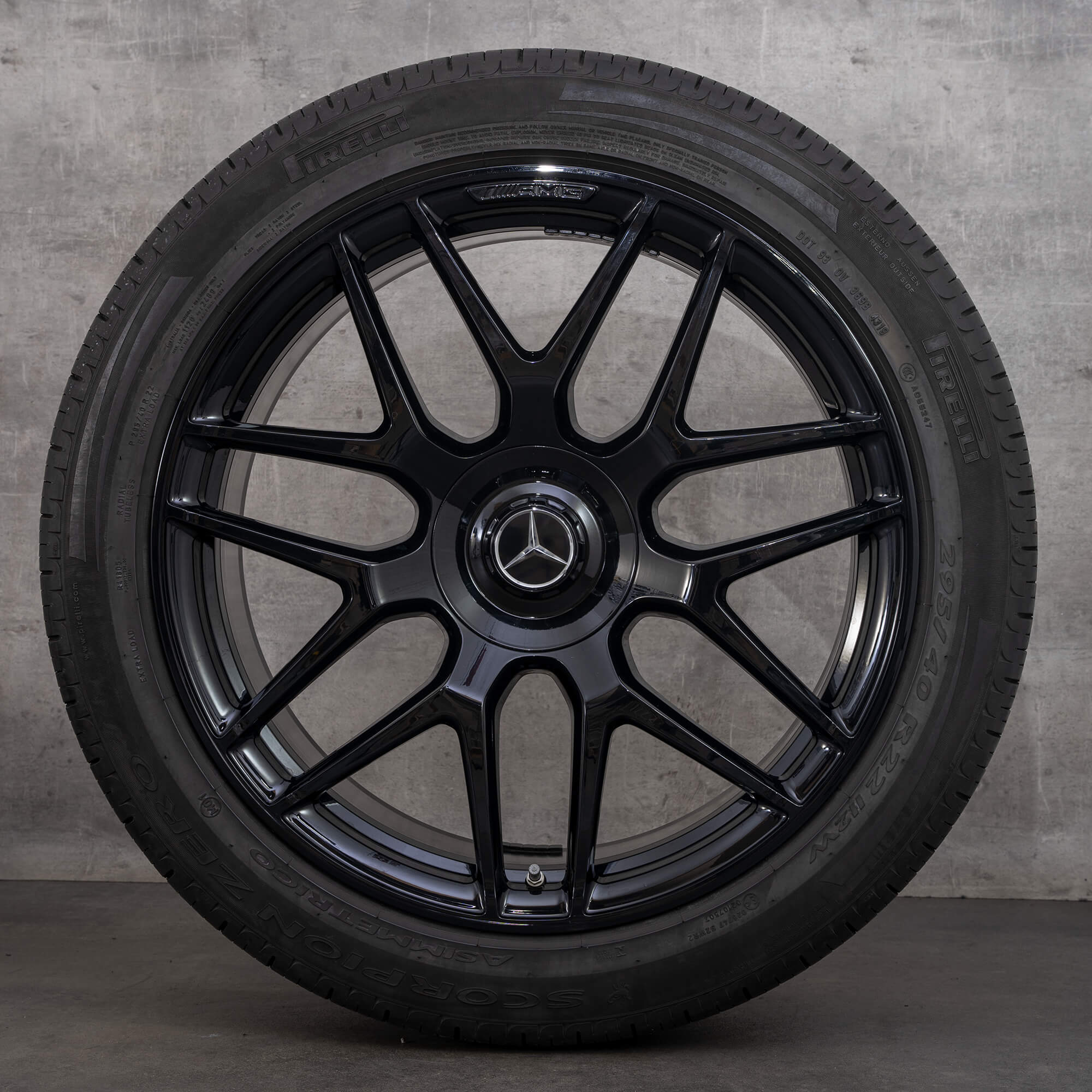 AMG Mercedes Benz G-Class G63 W463A summer wheels 22 inch tires rims