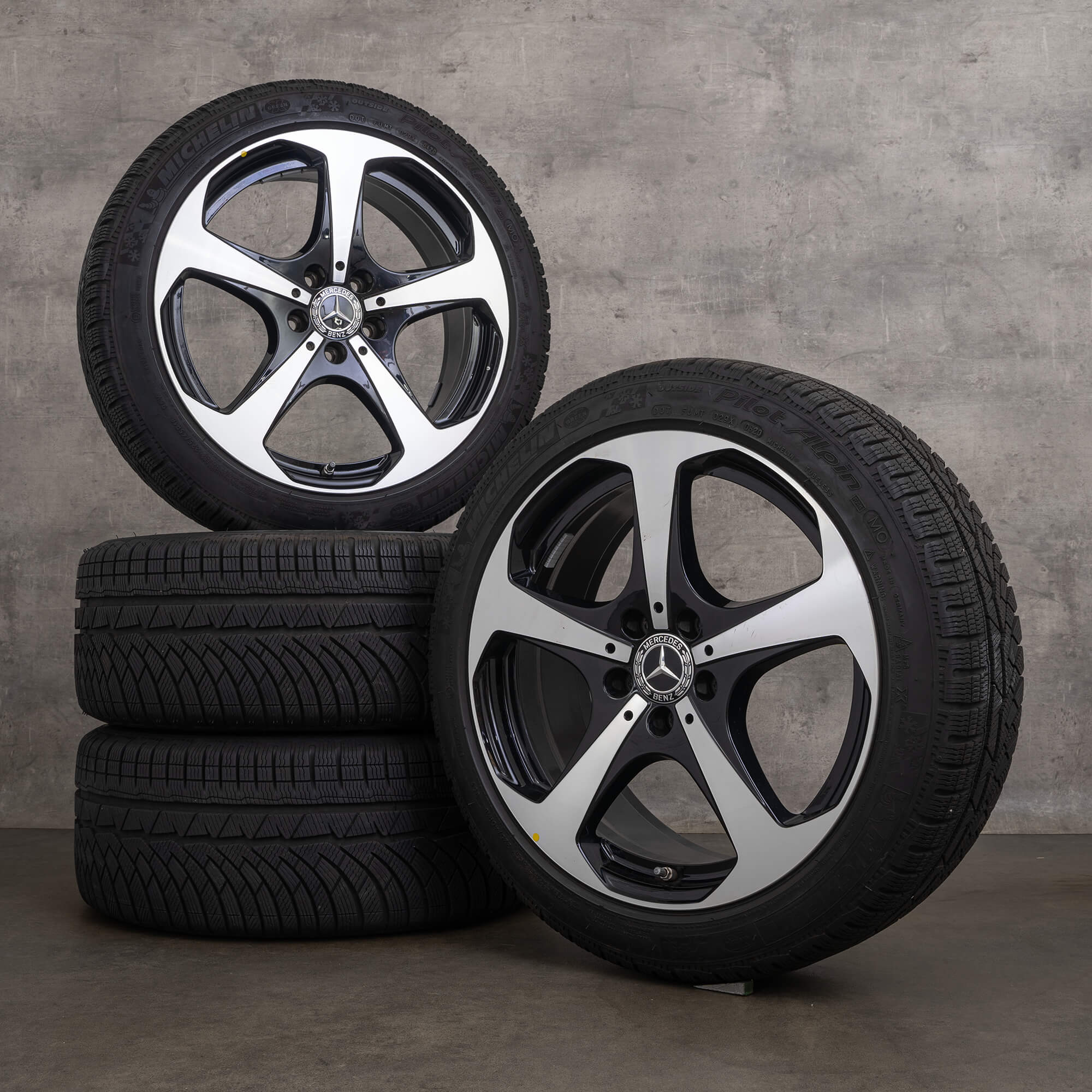 OEM Mercedes Benz C-Class winter wheels 18 inch W205 S205 A205 C205 ...