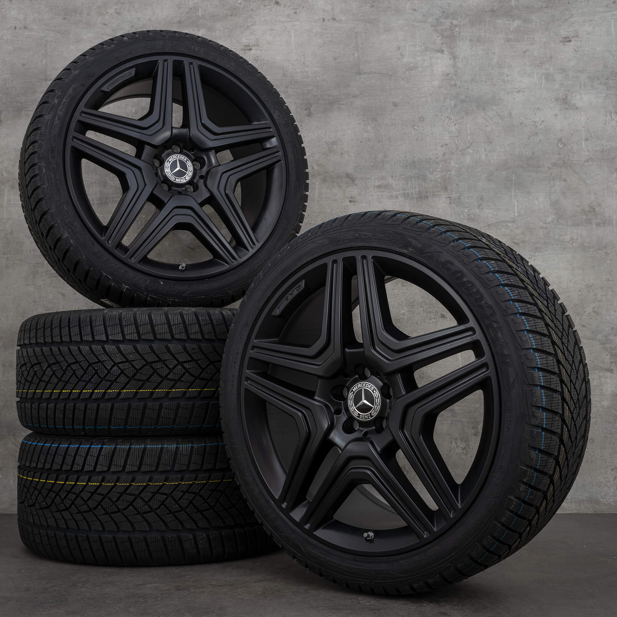AMG 21 inch rims Mercedes Benz ML 63 W166 winter tires winter wheels NEW