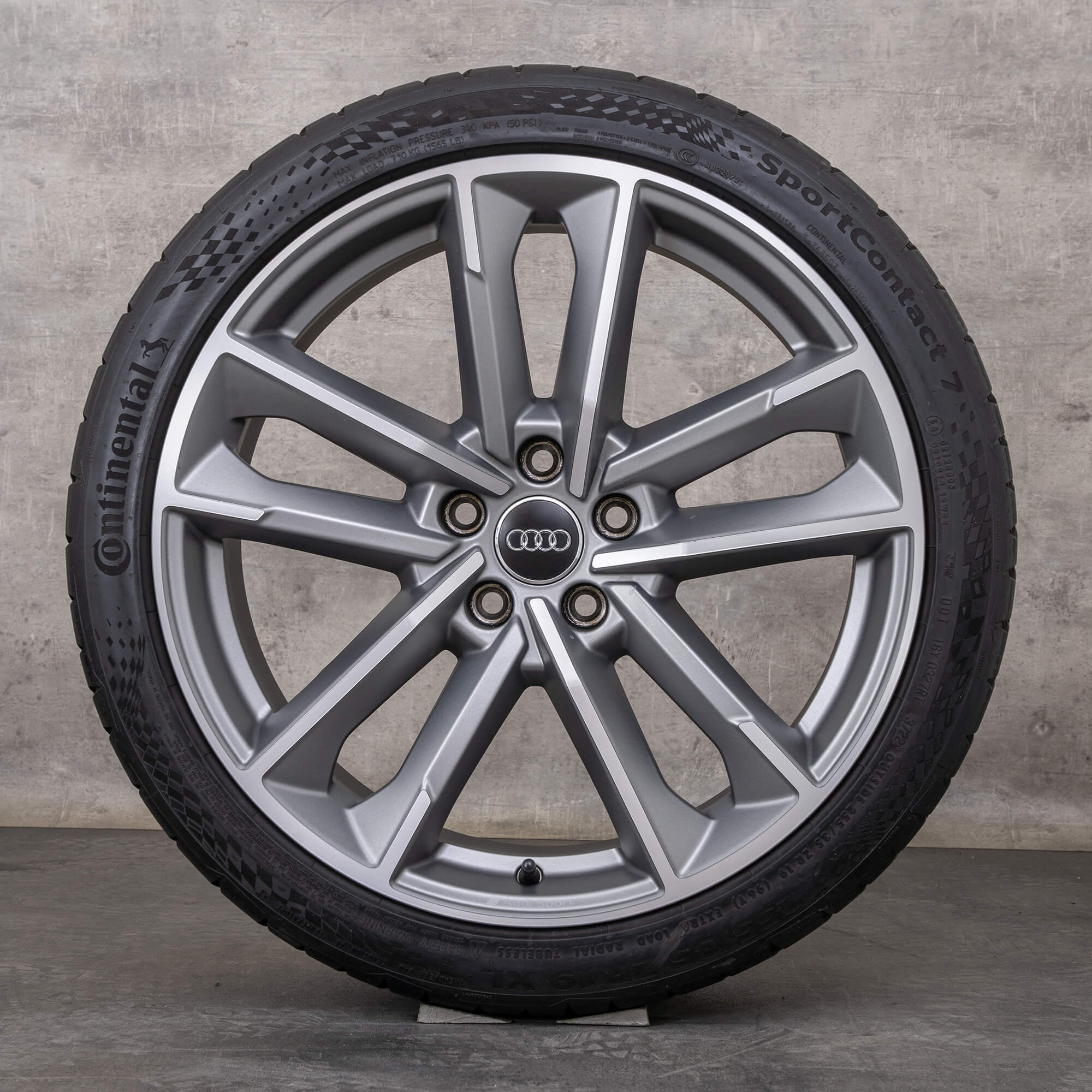 OEM Audi A5 S5 snow tire packages 19 inch 8W B9 F5 rims 8W0601025DC ...
