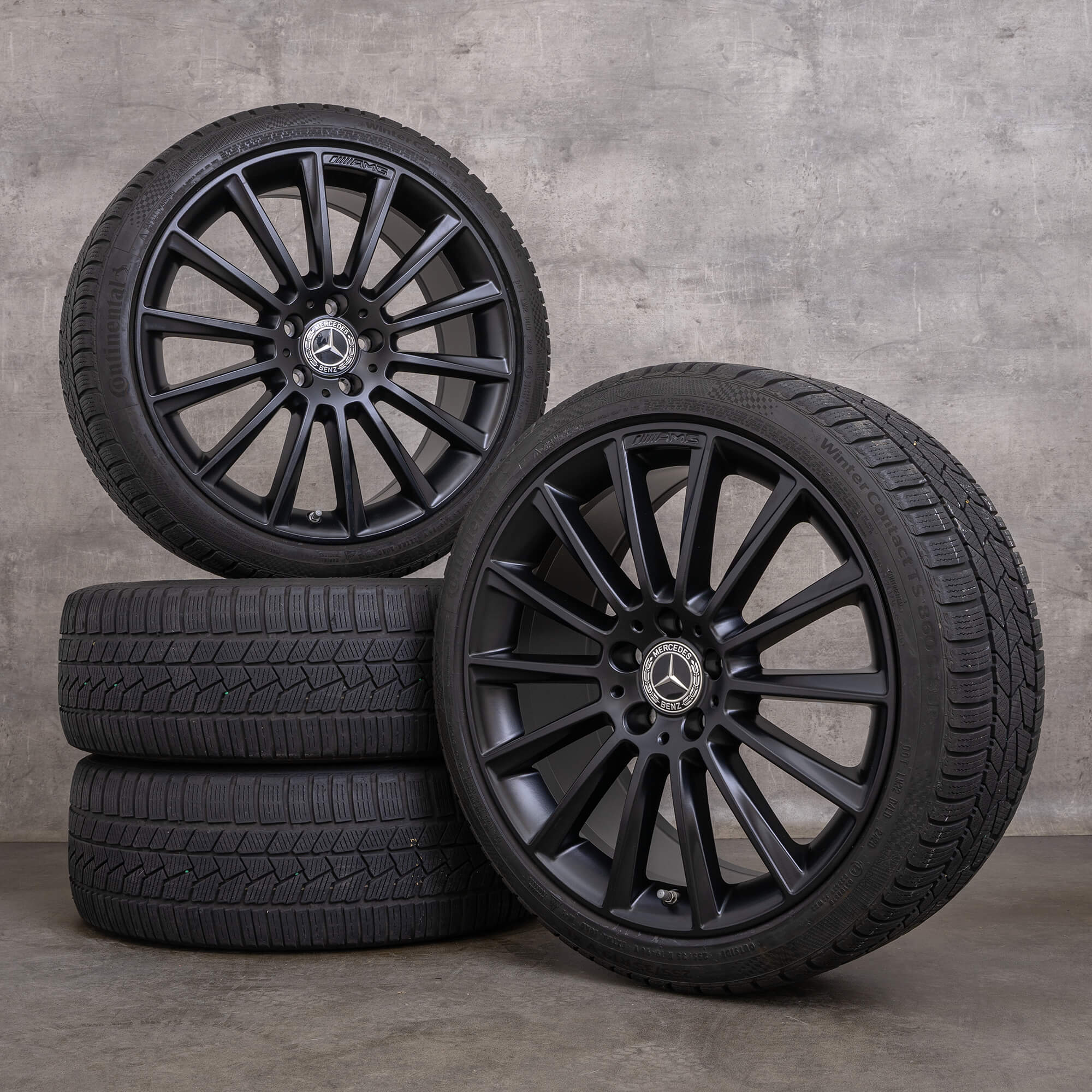 OEM Mercedes Benz C-Class AMG winter wheels 19 inch W205 S205 C205 A205 ...