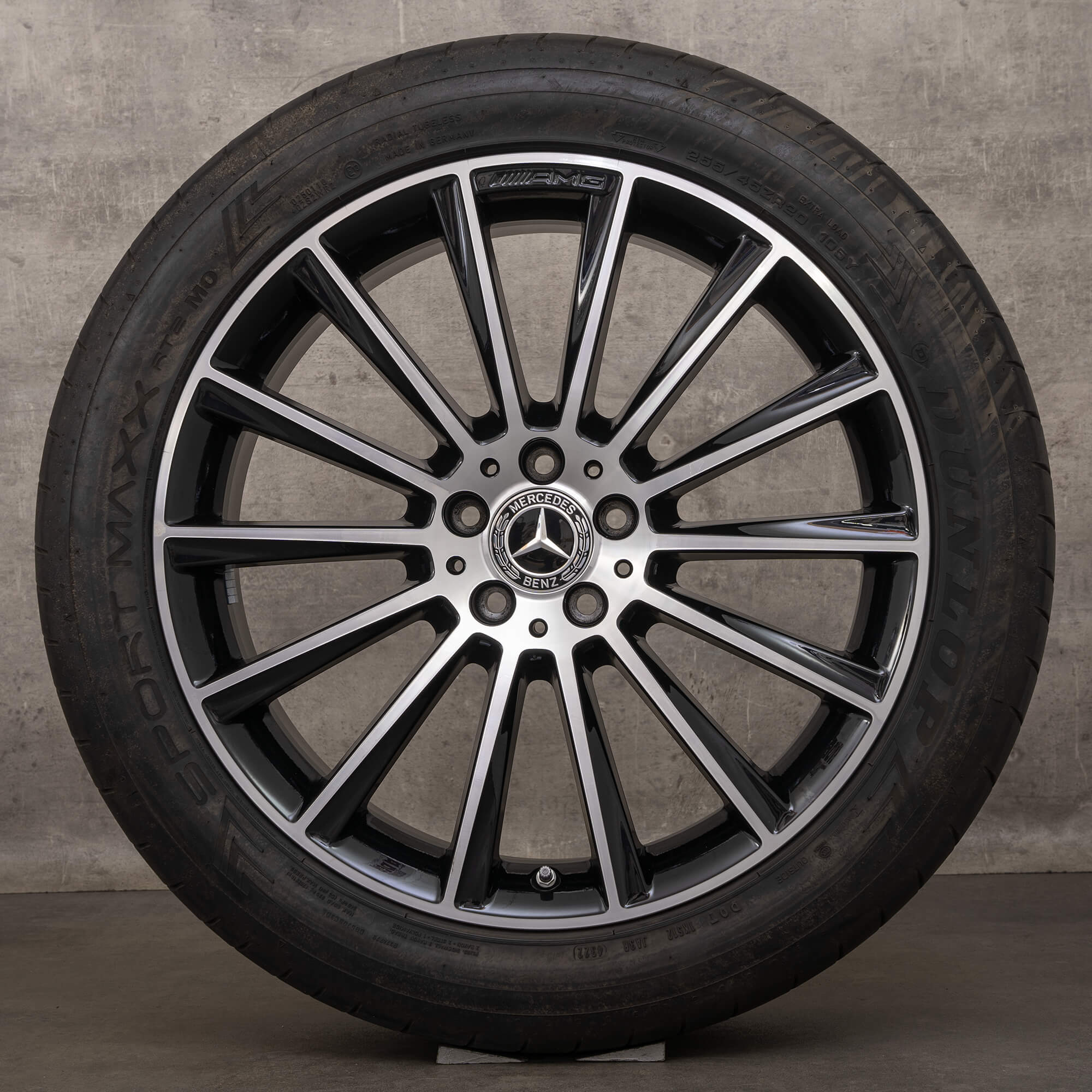 Originele AMG Mercedes GLC 43 X253 C253 20 inch velgen zomerbanden ...
