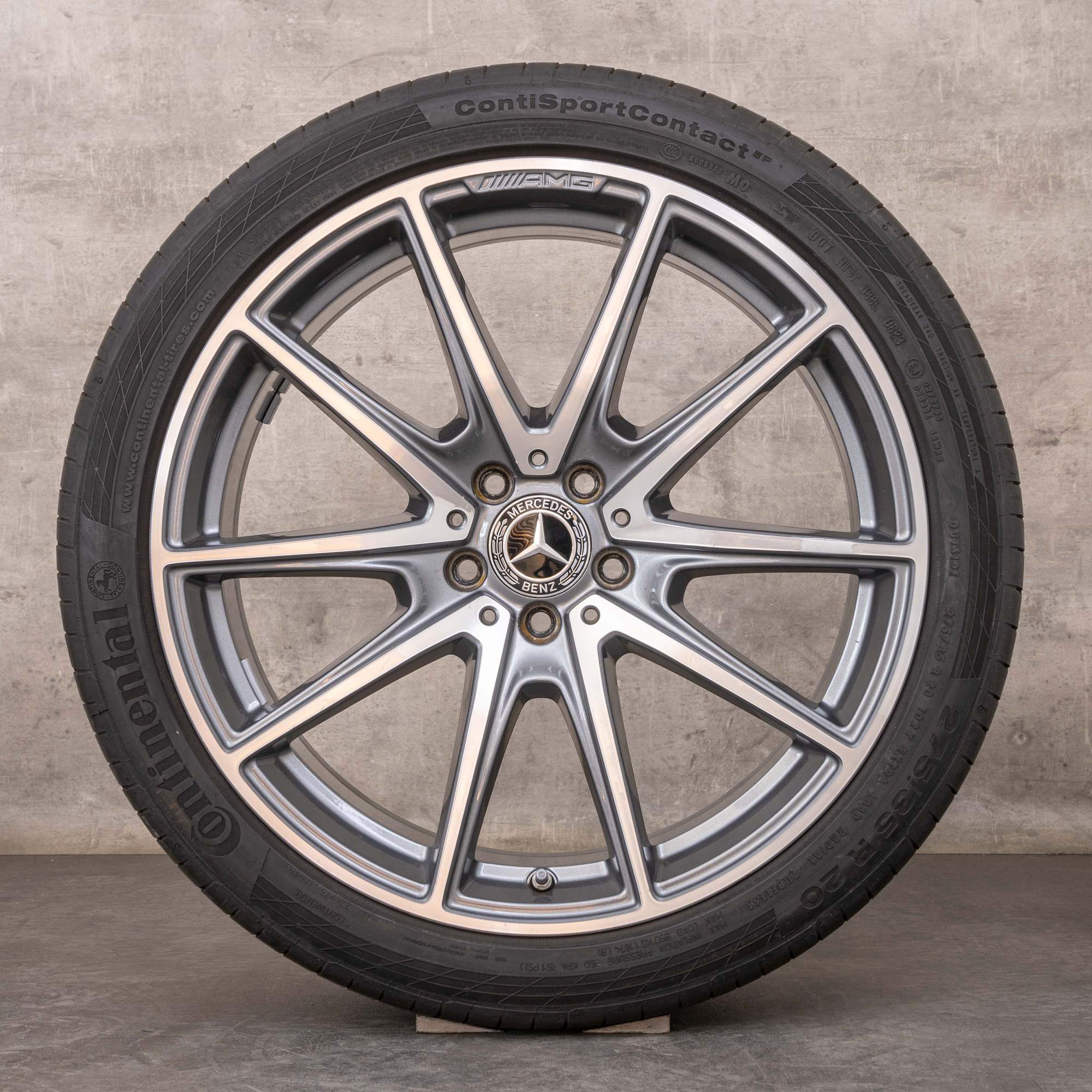 OEM Mercedes Benz S-Class AMG Rims 20 inch 222 A217 C217 Summer wheels ...