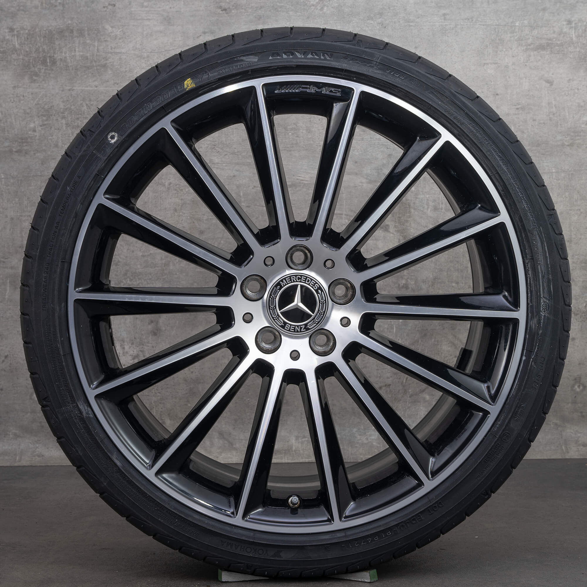 OEM AMG Mercedes Benz E Class E43 E53 rims 20 inch W213 summer tires ...