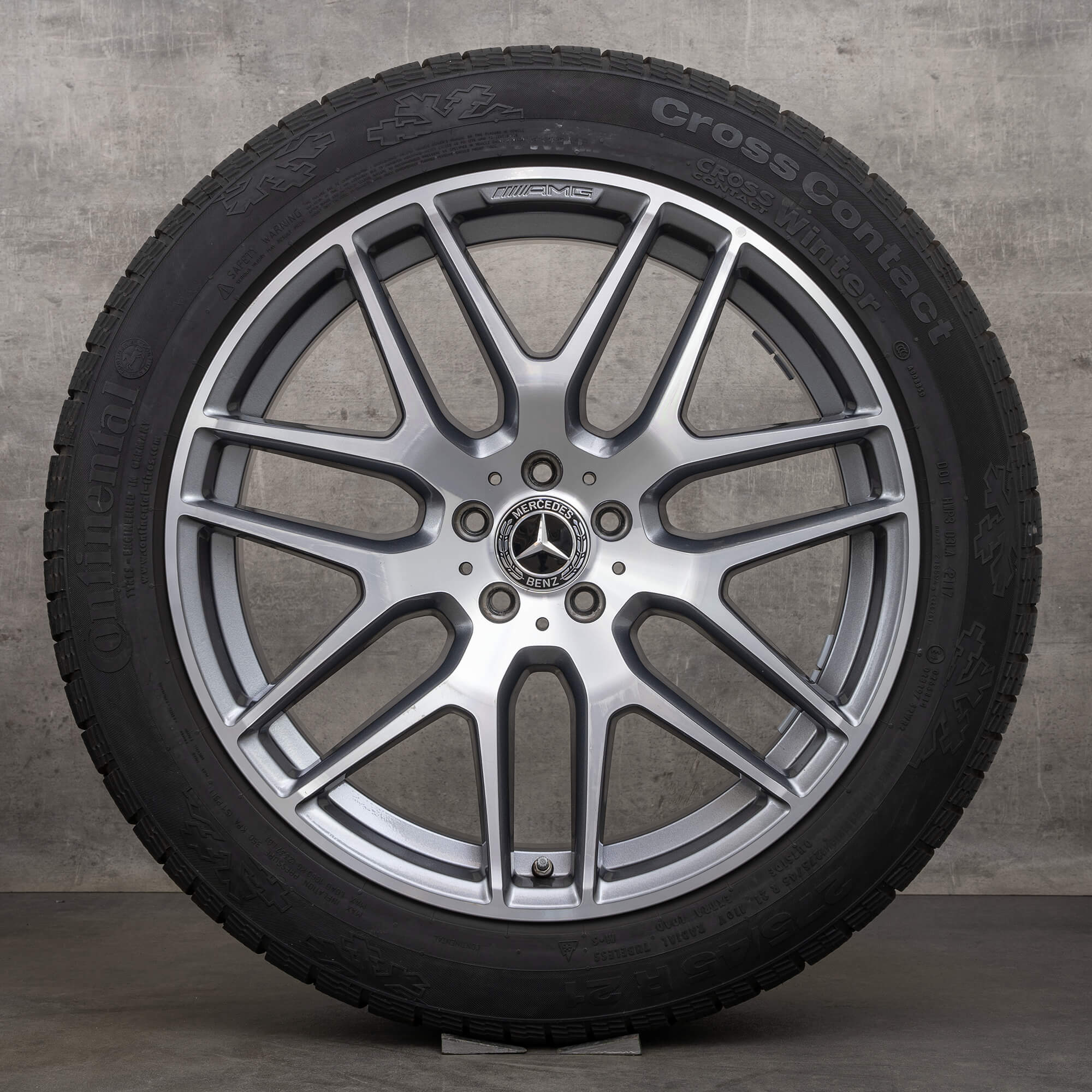 AMG Mercedes Benz GLS GLS63 W166 X166 winter wheels tires 21 inch rims