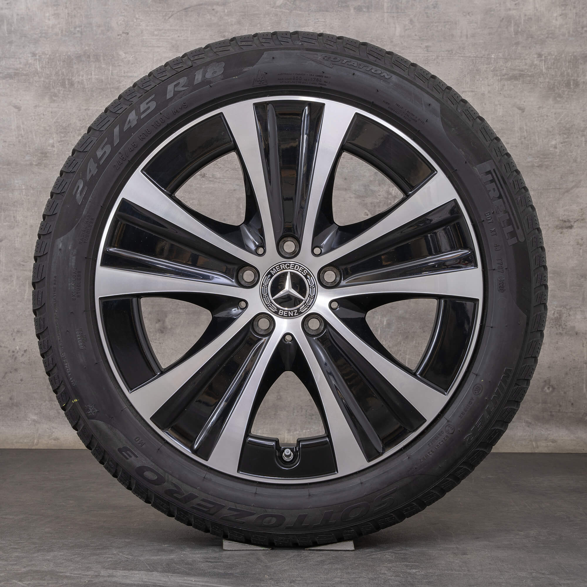 Original Mercedes Benz E-Klasse Winterräder 18 Zoll W213 S213 C238 A238 ...