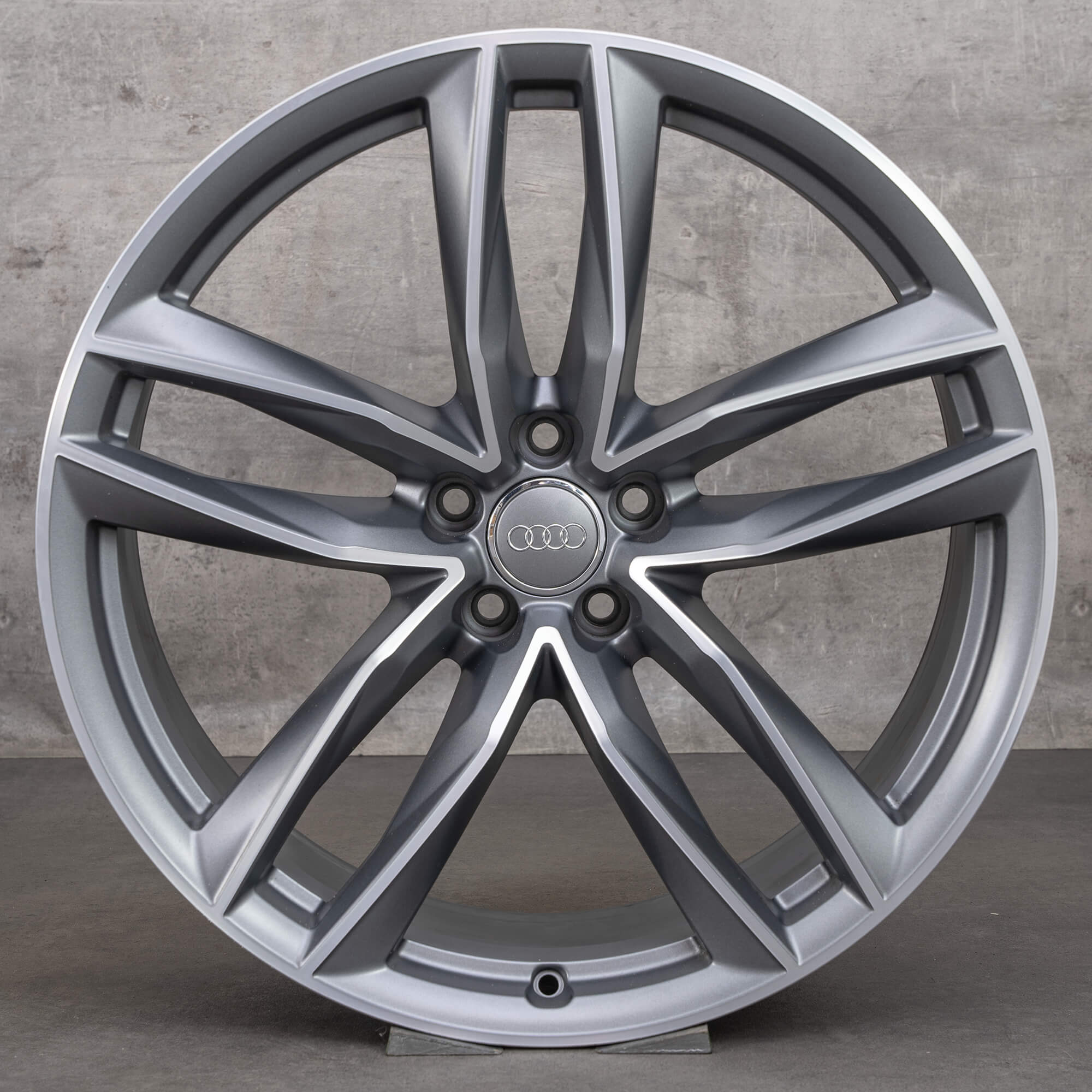 Audi 21 inch rims RS6 4G C7 S line aluminum 4G0601025CF 9.5 x ET25