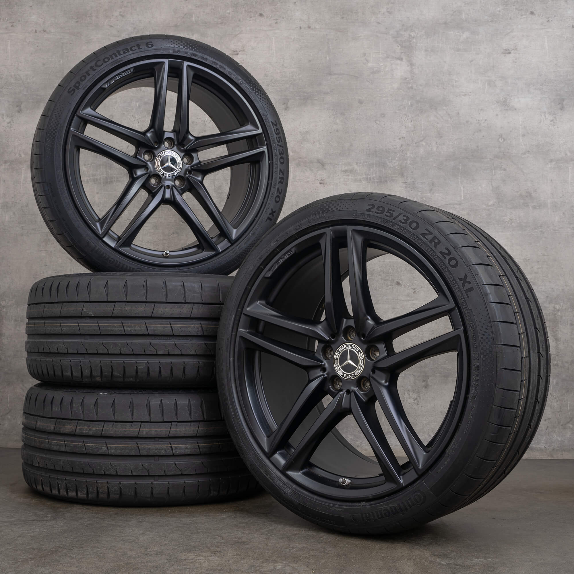 Original Mercedes Benz E-Klasse E63 & S AMG Winterräder 20 Zoll W213 ...