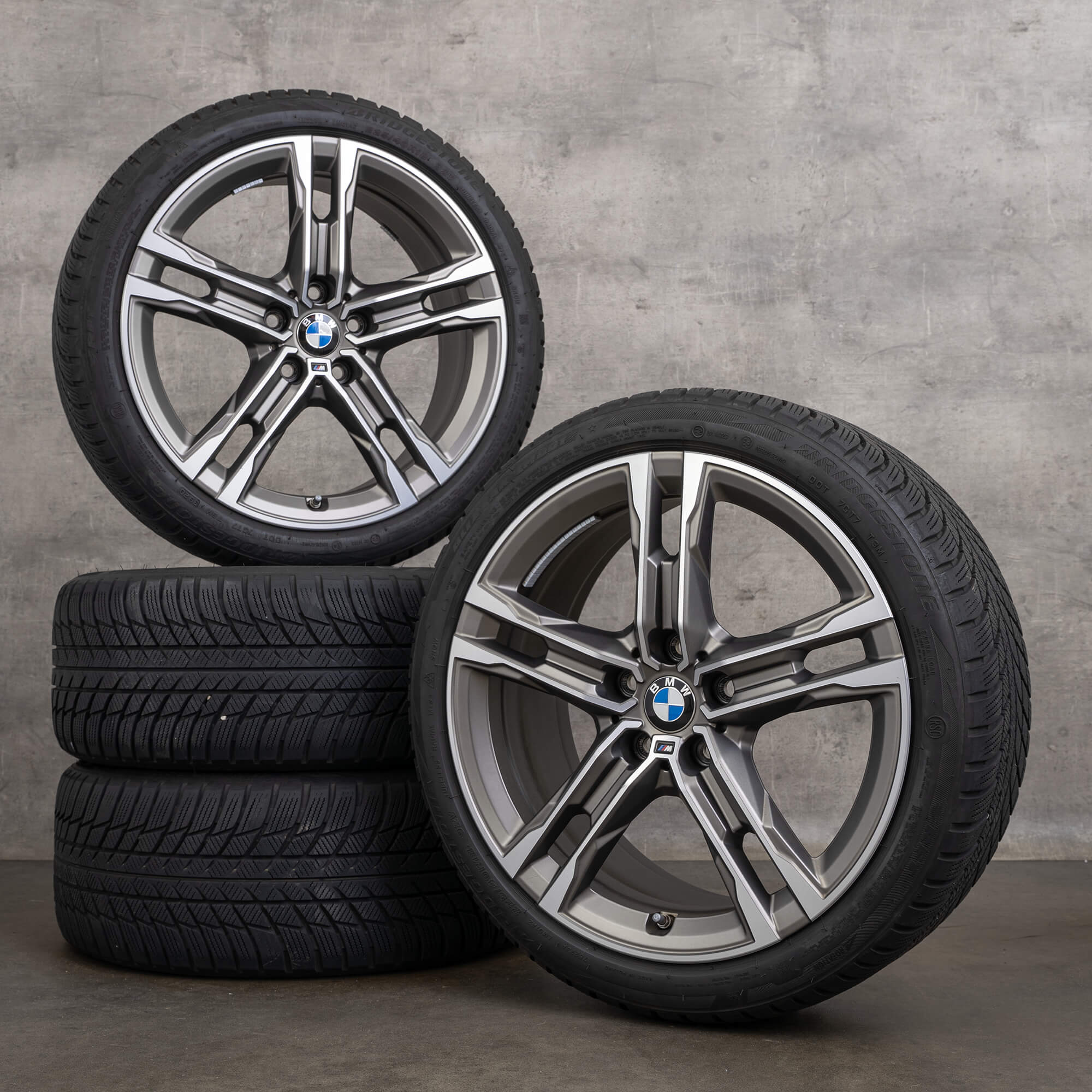 OEM BMW 1 Series 2 winter wheels 18 inch F40 F44 rims Styling 556 M ...
