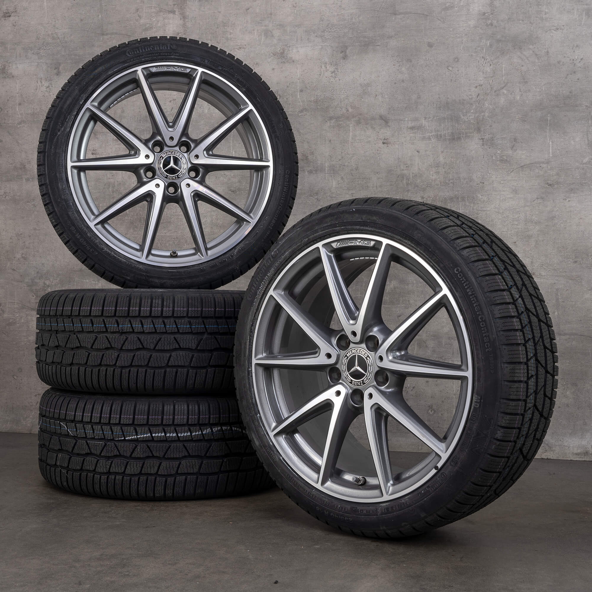 AMG 18 inch winter wheels Mercedes Benz A45 CLA45 250 Sport W176 W117 rims