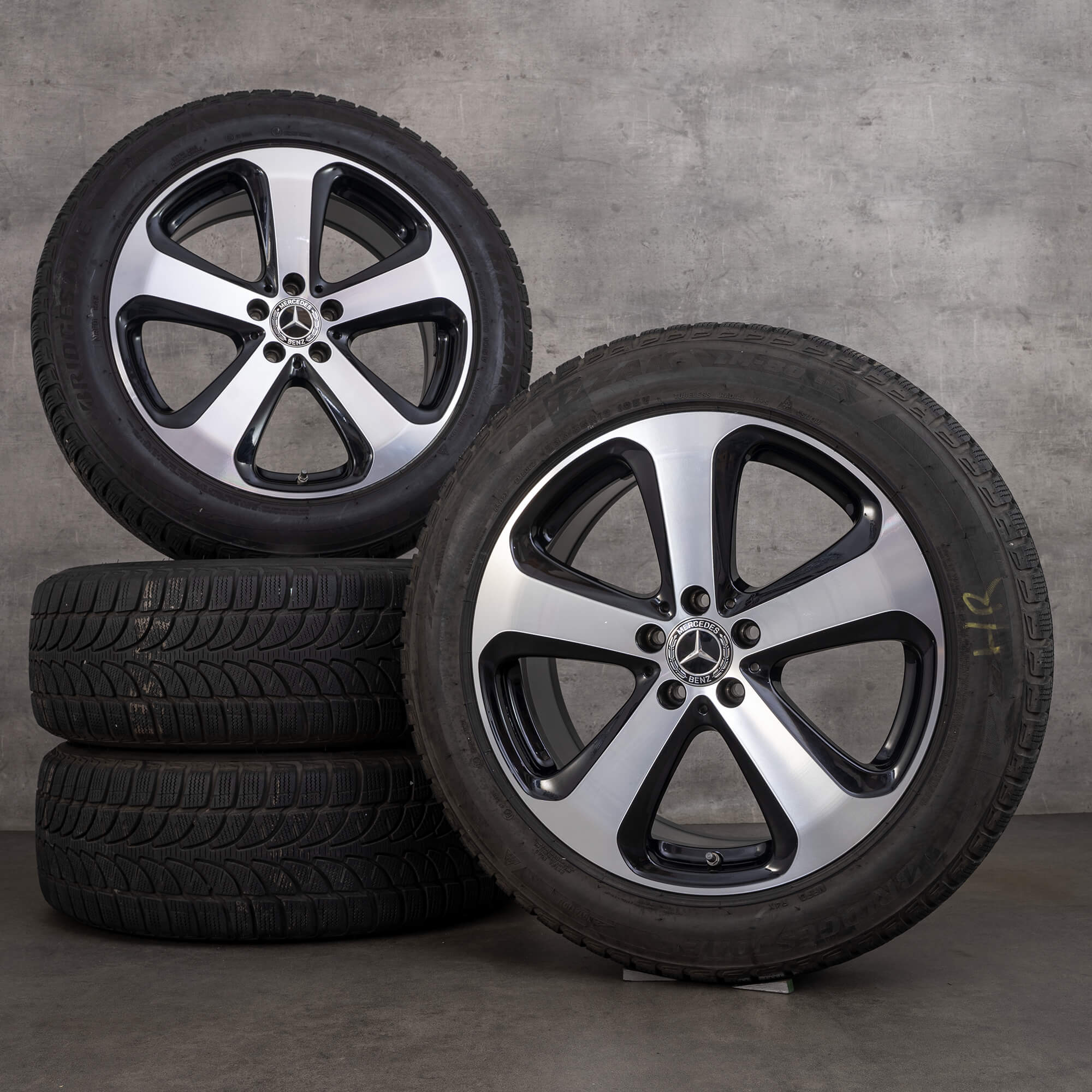 Mercedes GLC C253 X253 winter tires Coupé SUV 19 inch rims OEM wheels