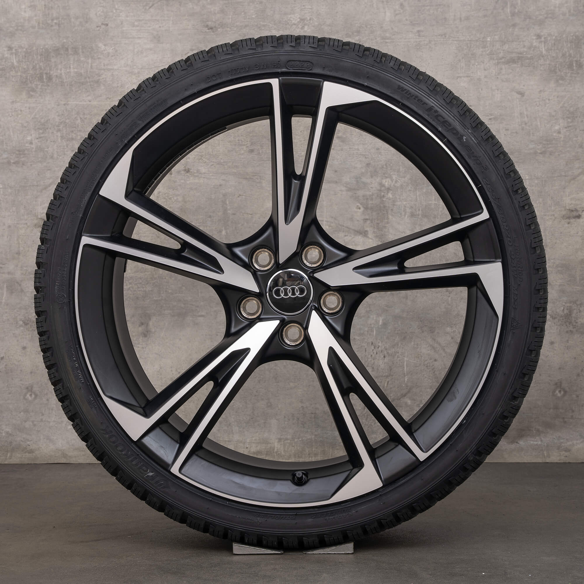 OEM Audi A5 S5 F5 8W B9 winter wheels tires 20 inch rims Falx Design NEW