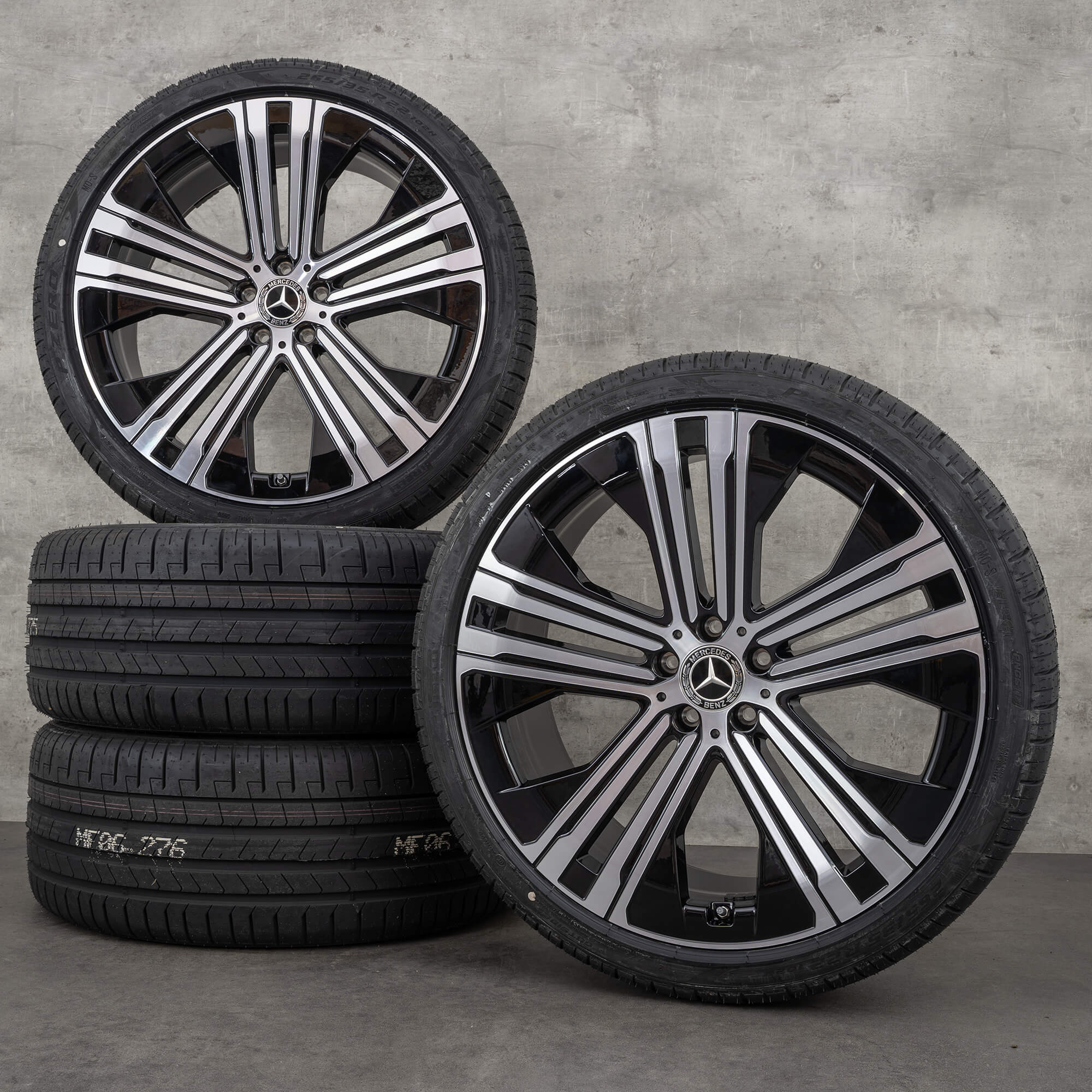 Mercedes Benz EQE SUV rims X294 summer tires 22 inch wheels NEW