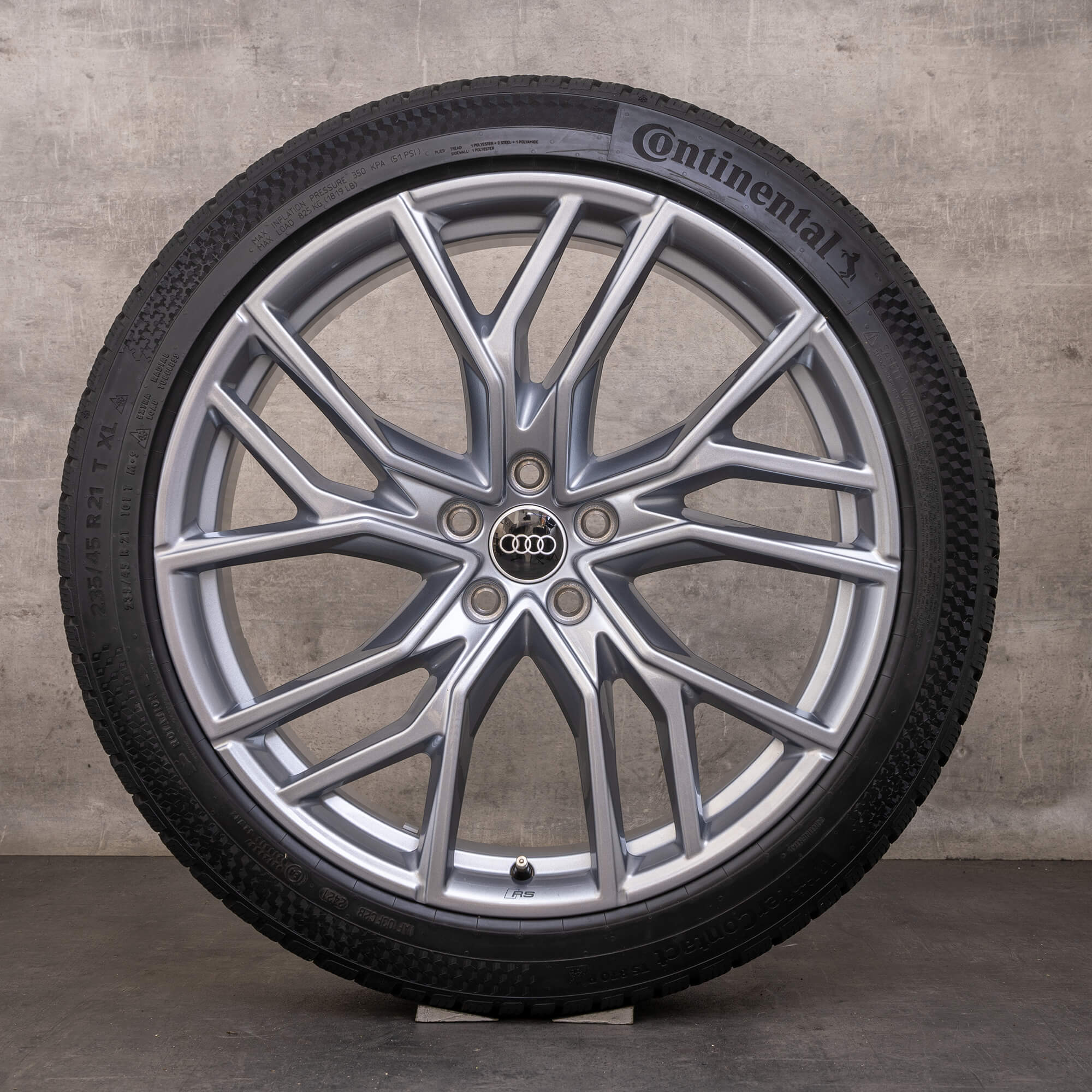 Originale Audi Q4 e-tron & Sportback fælge 21 tommer F4 sommerdæk ...