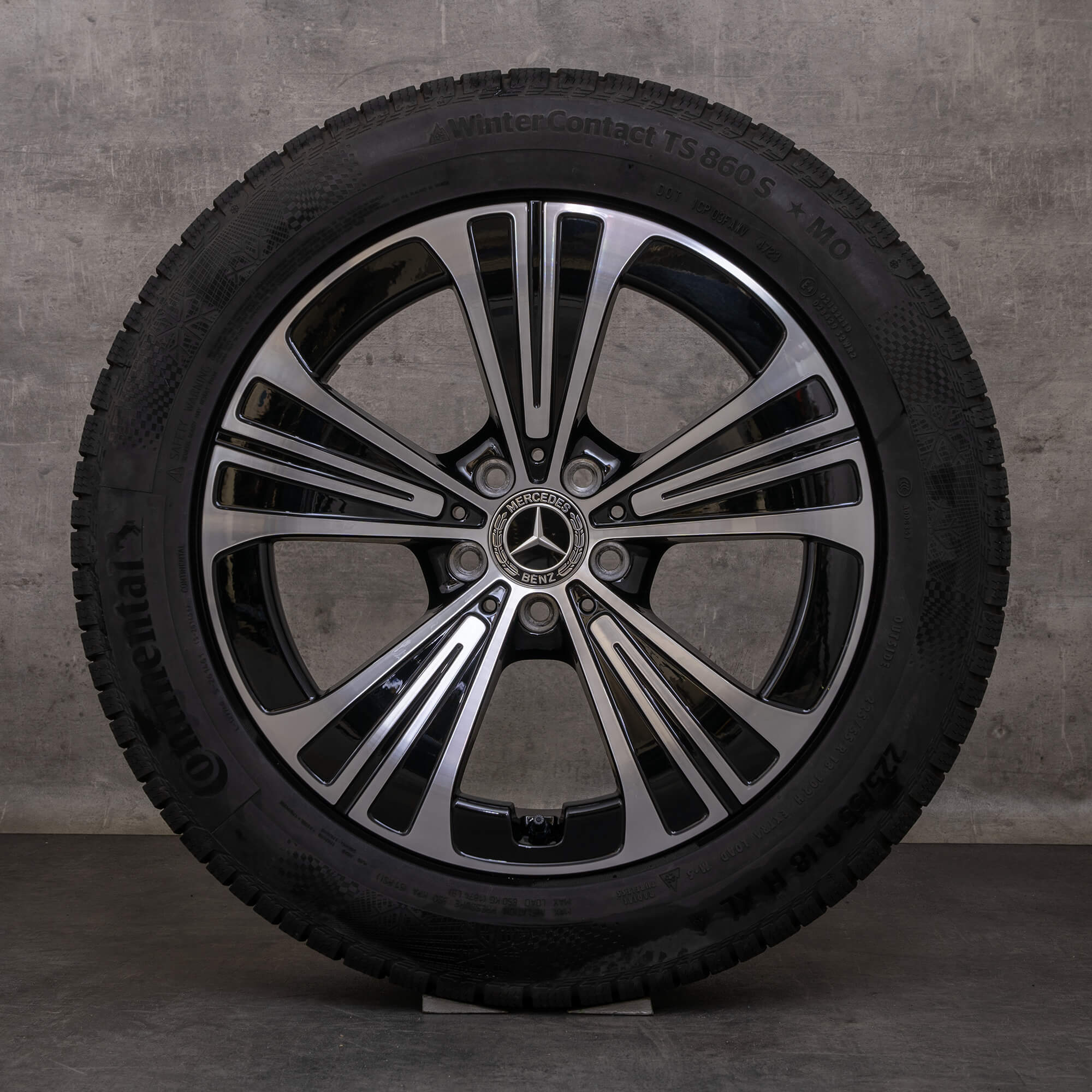 Original Mercedes Benz E-klass vinterhjul 18 tum W214 S214 fälgar ...