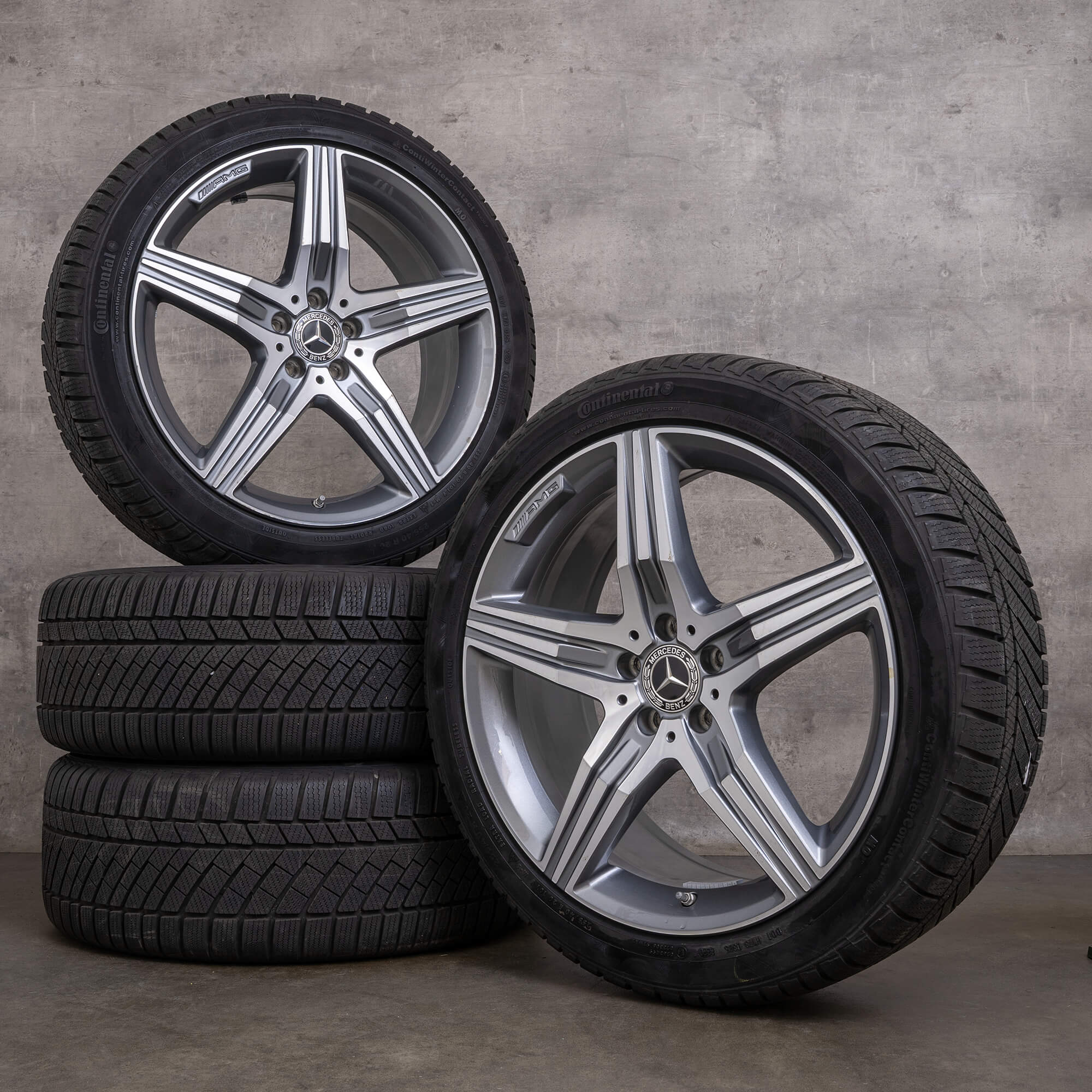 OEM Mercedes Benz S Class S 63 65 AMG winter wheels 20 inch W222 rims A2224011200