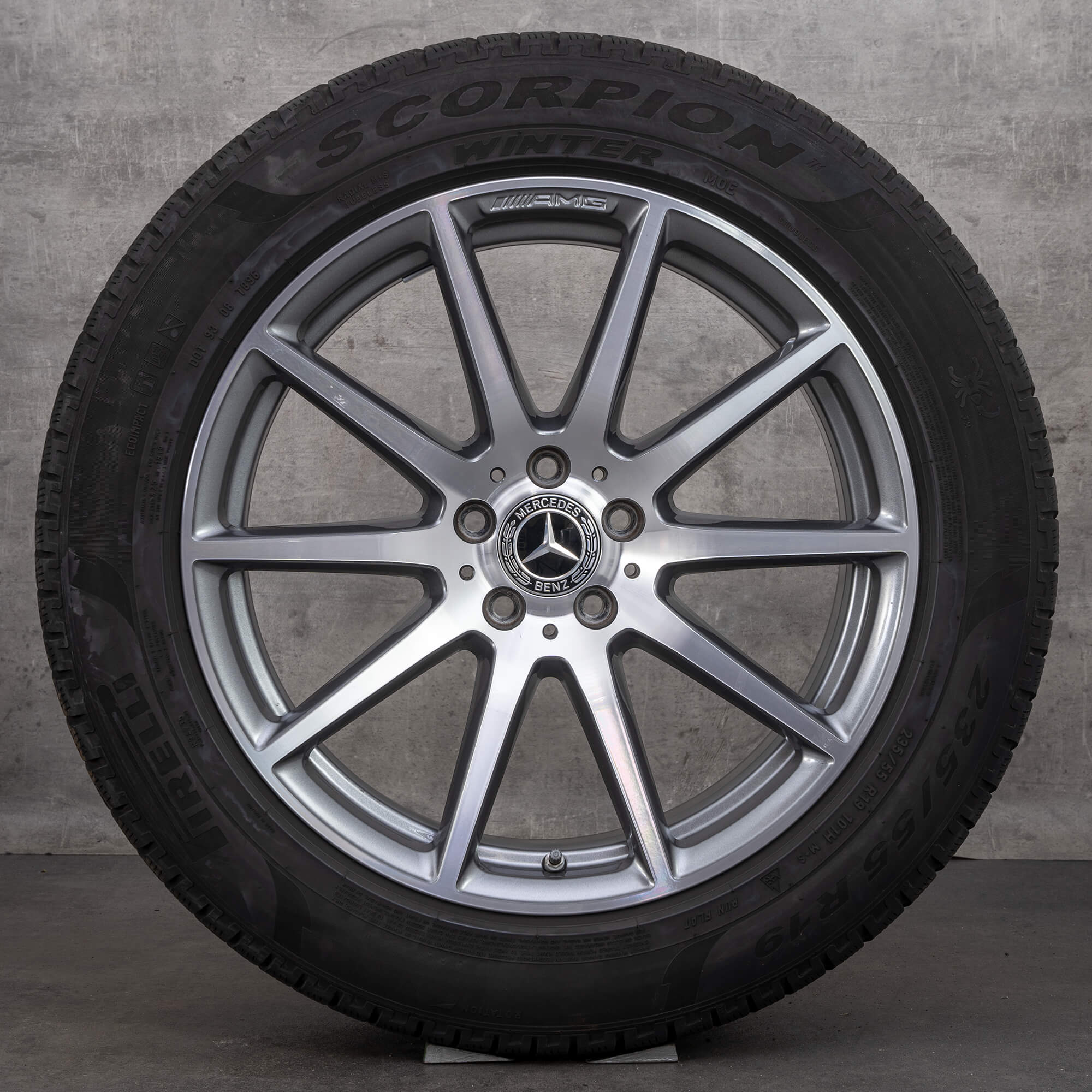 AMG 19 inch Mercedes Benz rims GLC63 C253 X253 winter wheels tires