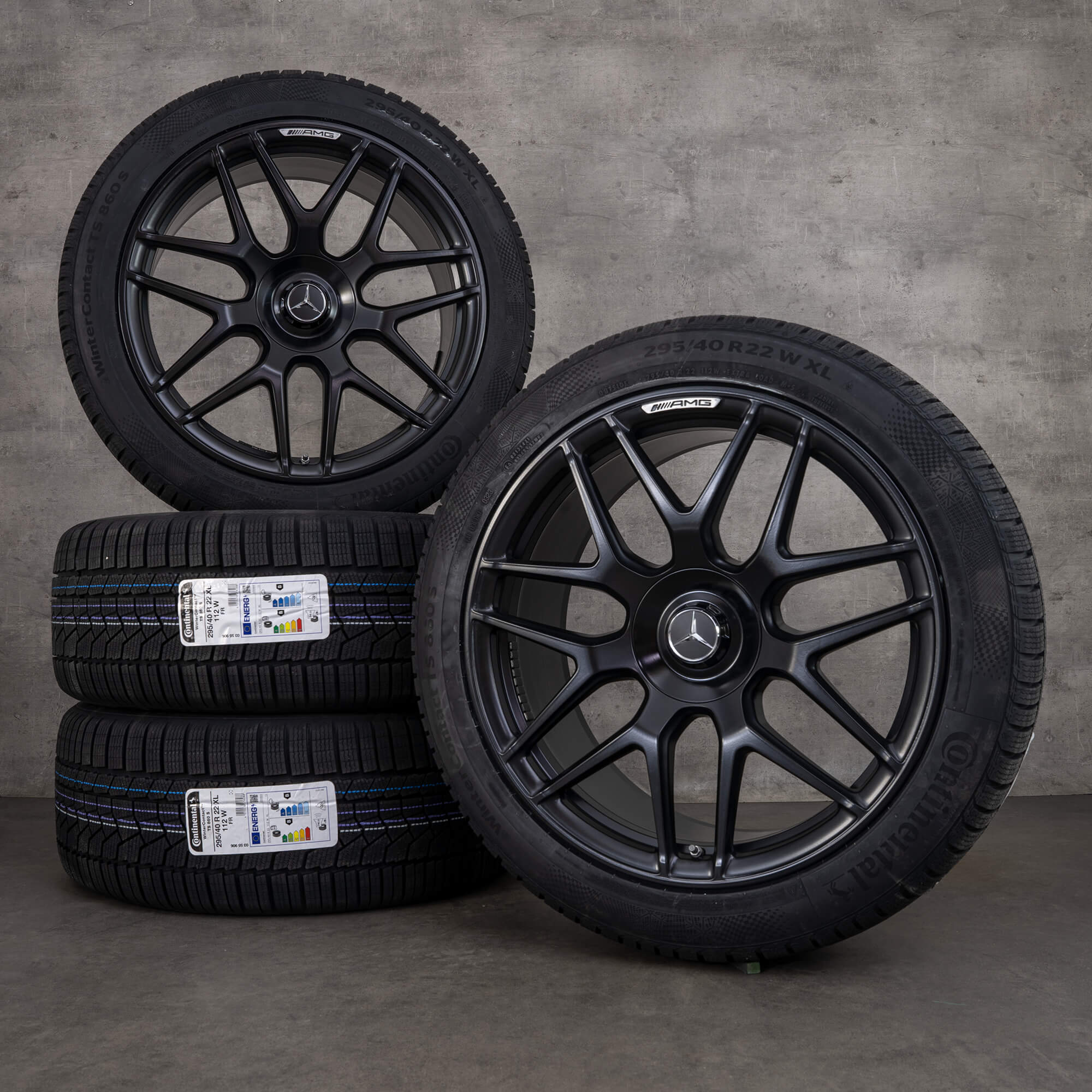 AMG Mercedes Benz winter wheels G-Class G63 W463A 22 inch rims tires NEW