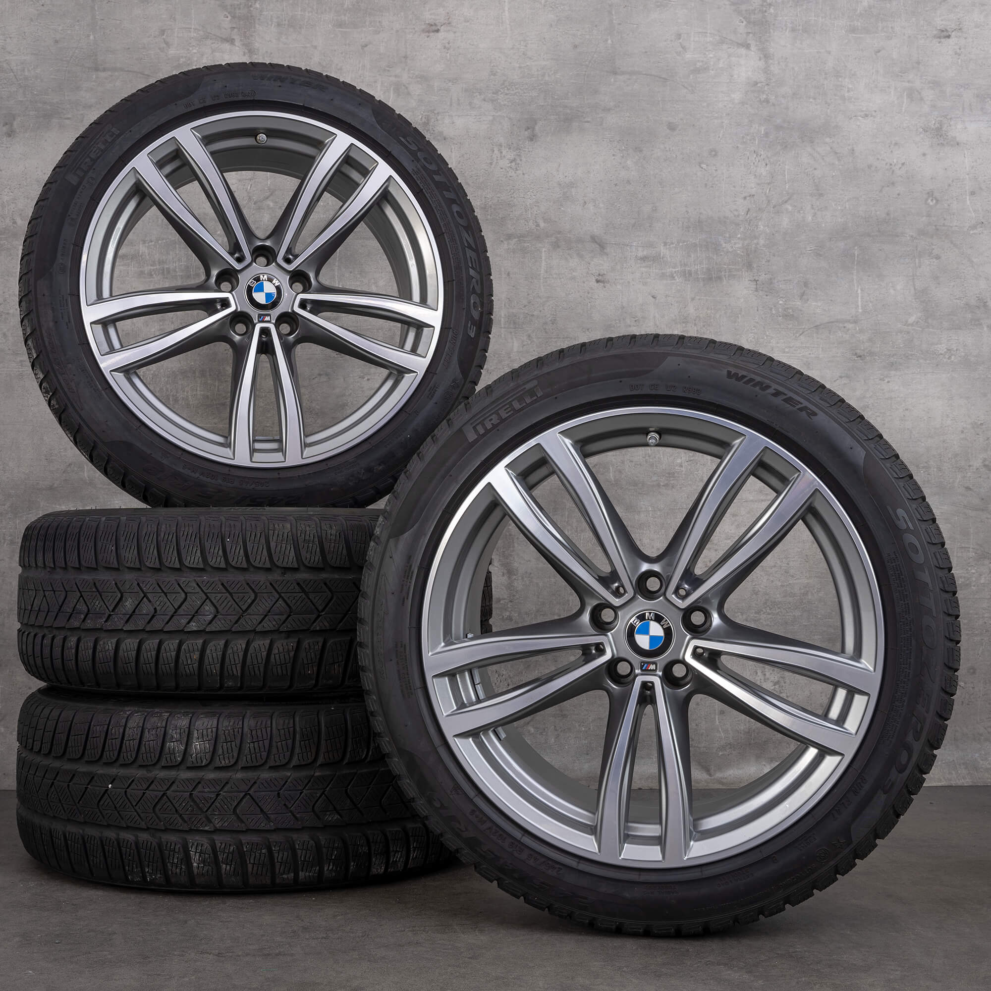 BMW 19 inch rims 7 series G11 G12 6 GT G32 winter wheels styling M647 ...