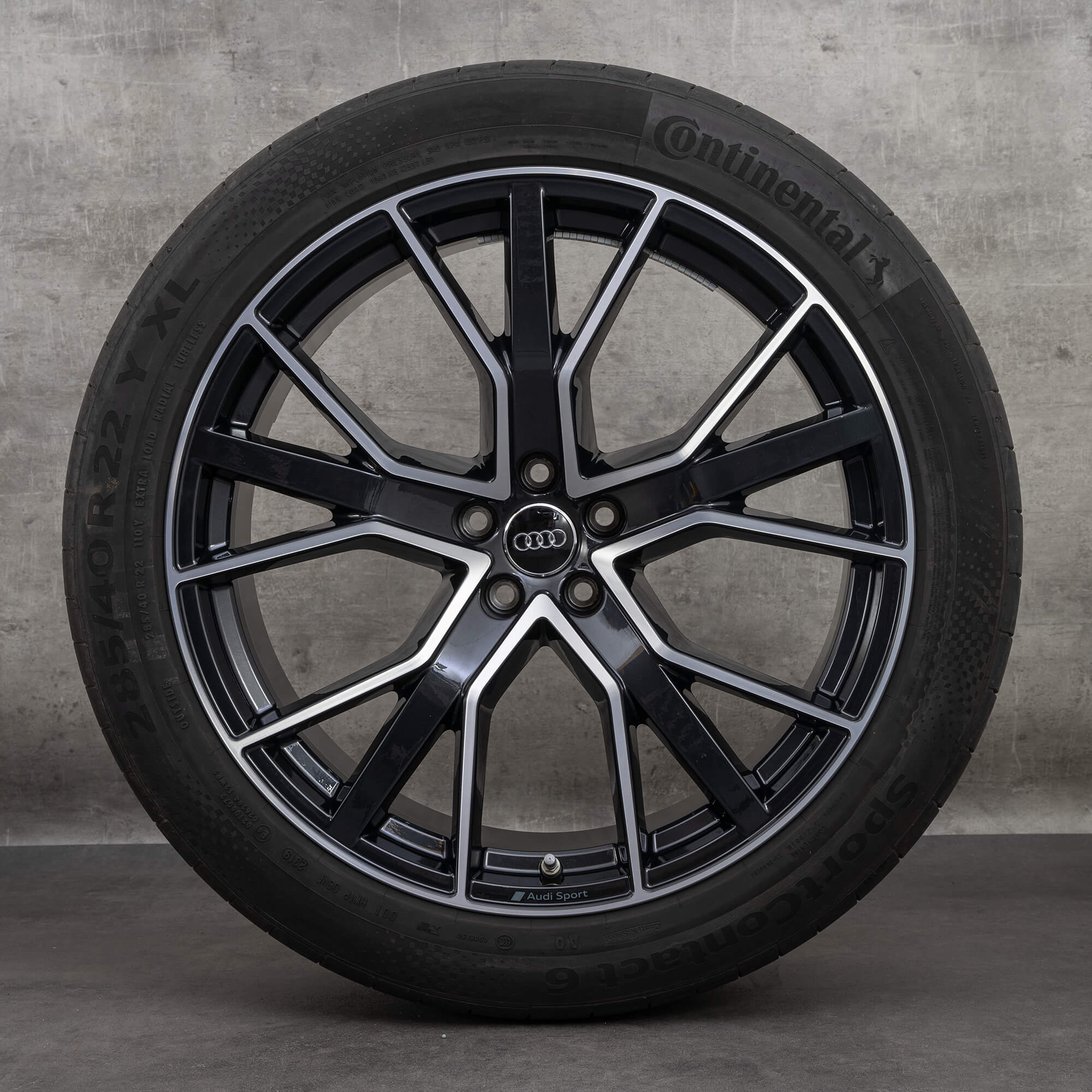 Audi 22 inch rims Q8 SQ8 4M8 summer tires summer wheels 4M8601025Q S line