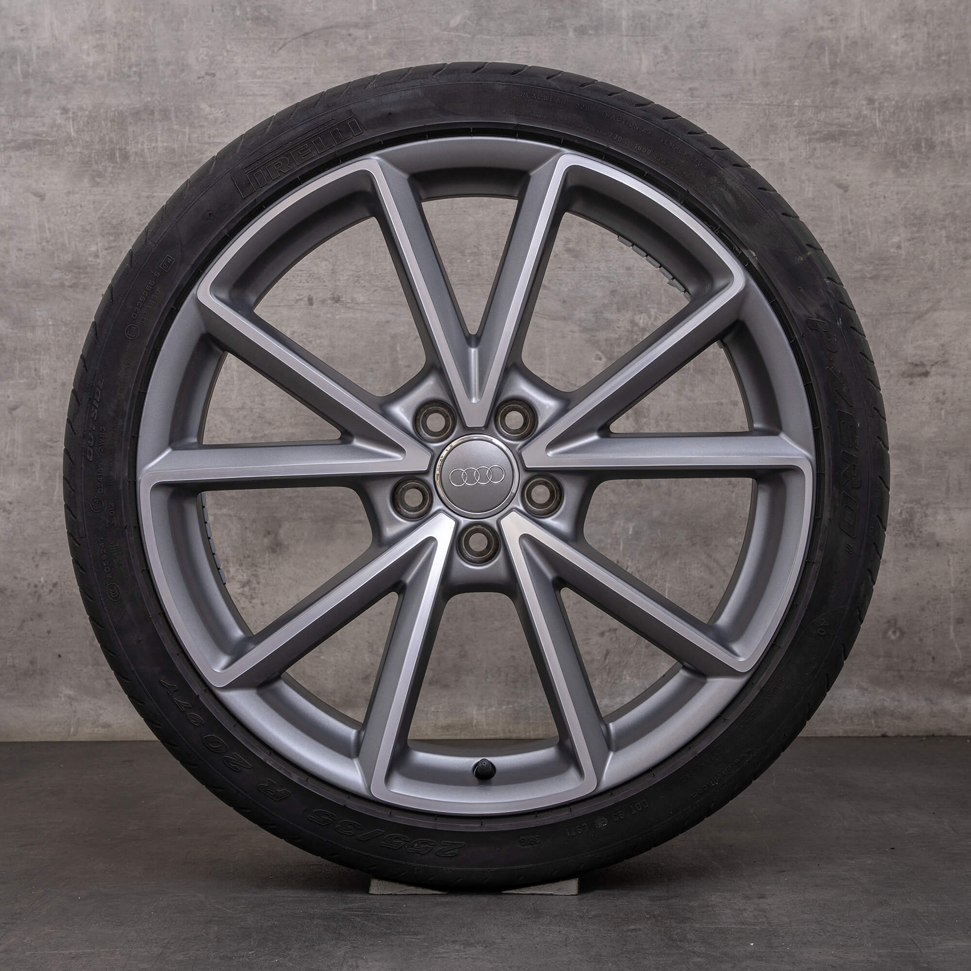 Original Audi Q3 RSQ3 Felgen 20 Zoll 8U Sommerräder 8U0601025AK titan ...