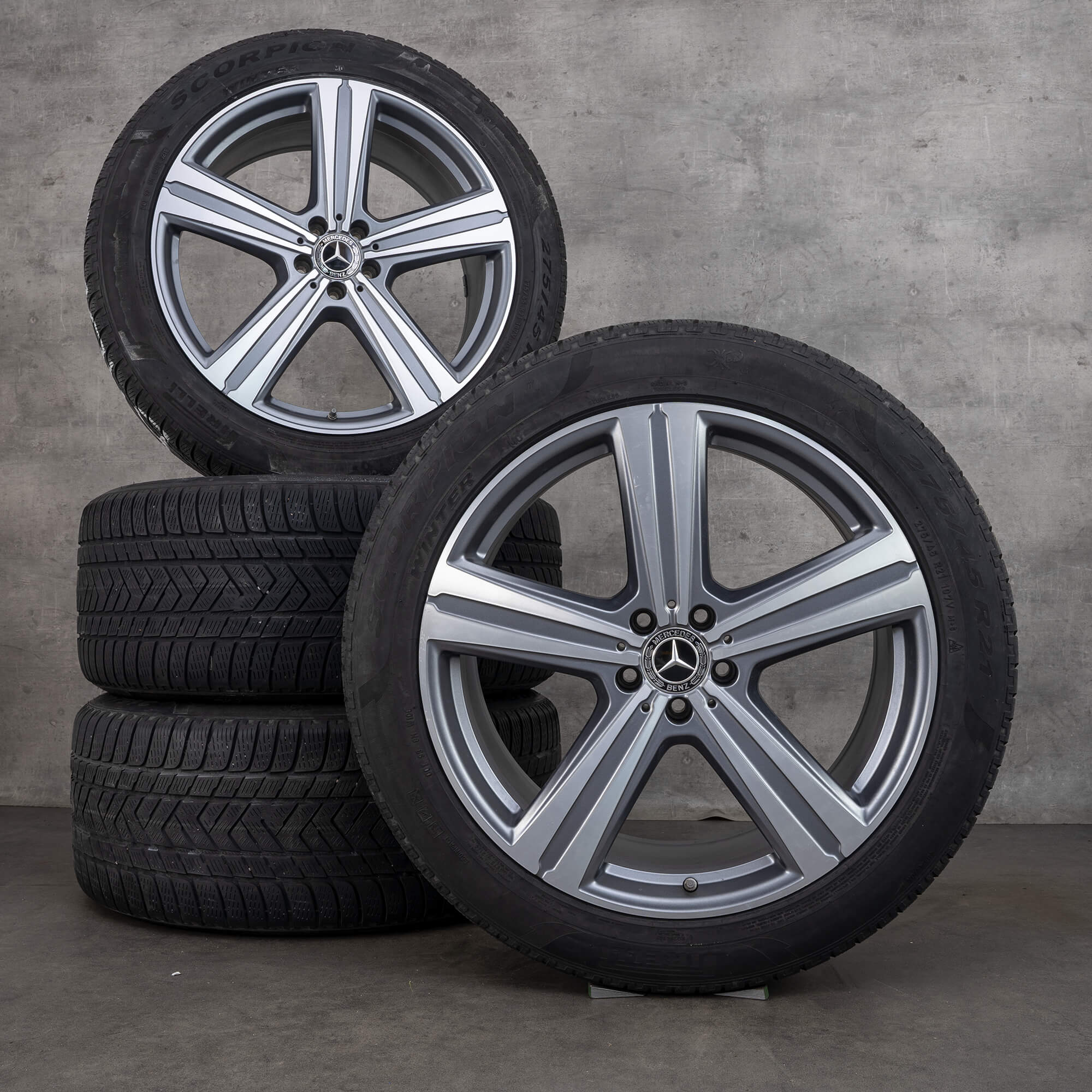 Mercedes Benz GLE V167 SUV winter tires wheels 21 inch rims