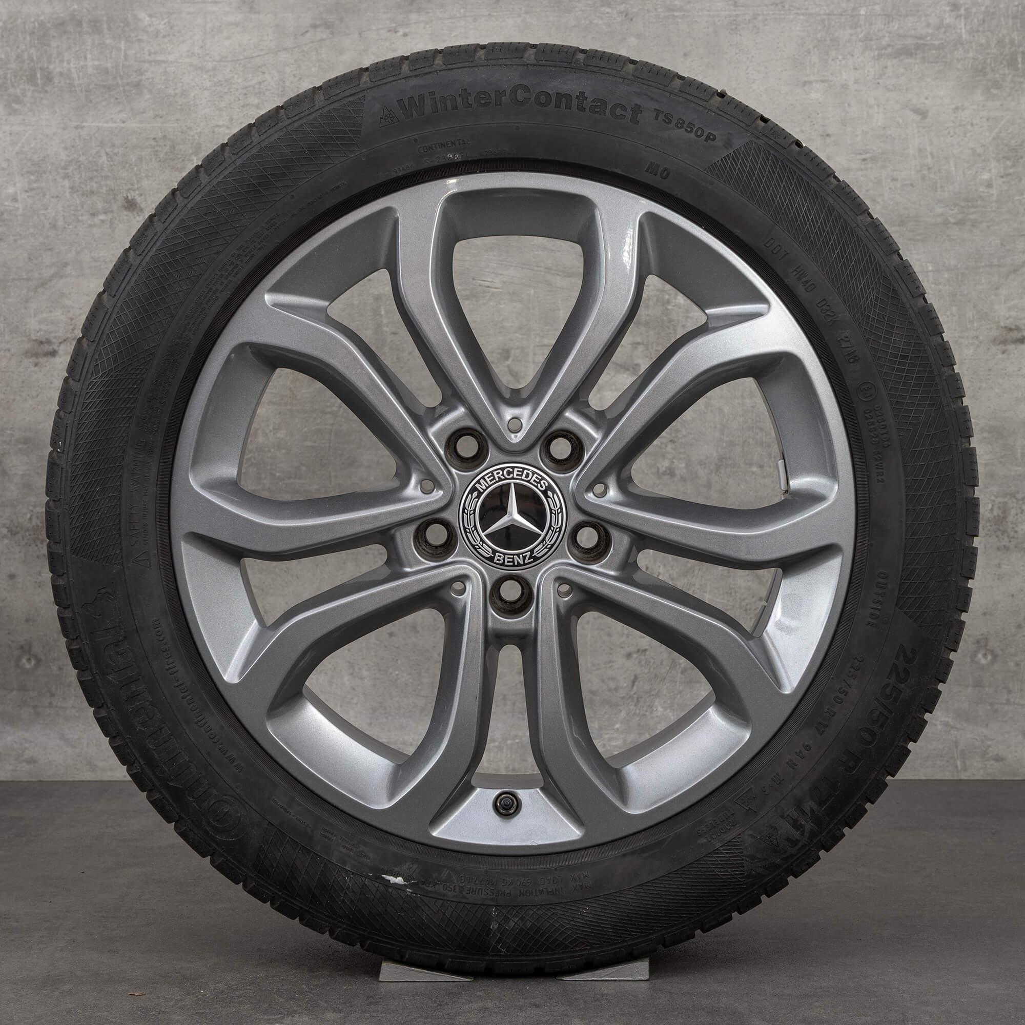 Mercedes Benz 17 inch rims C-Class W205 C205 A205 S205 OEM winter wheels