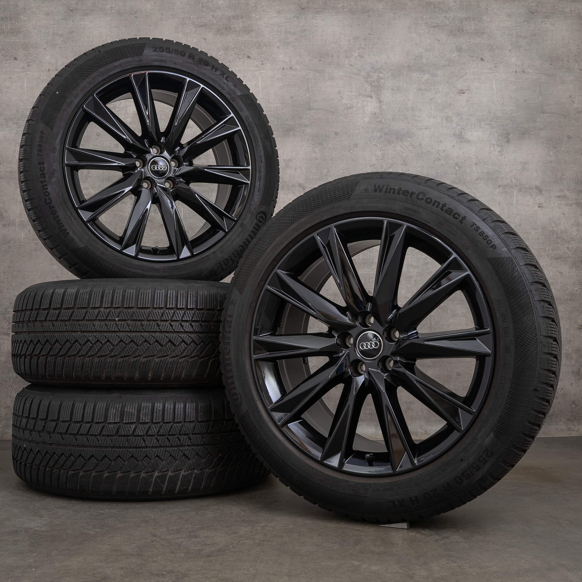 Audi e-tron GE Q8 4KE 20 inch winter wheels tires rims 4KE071490