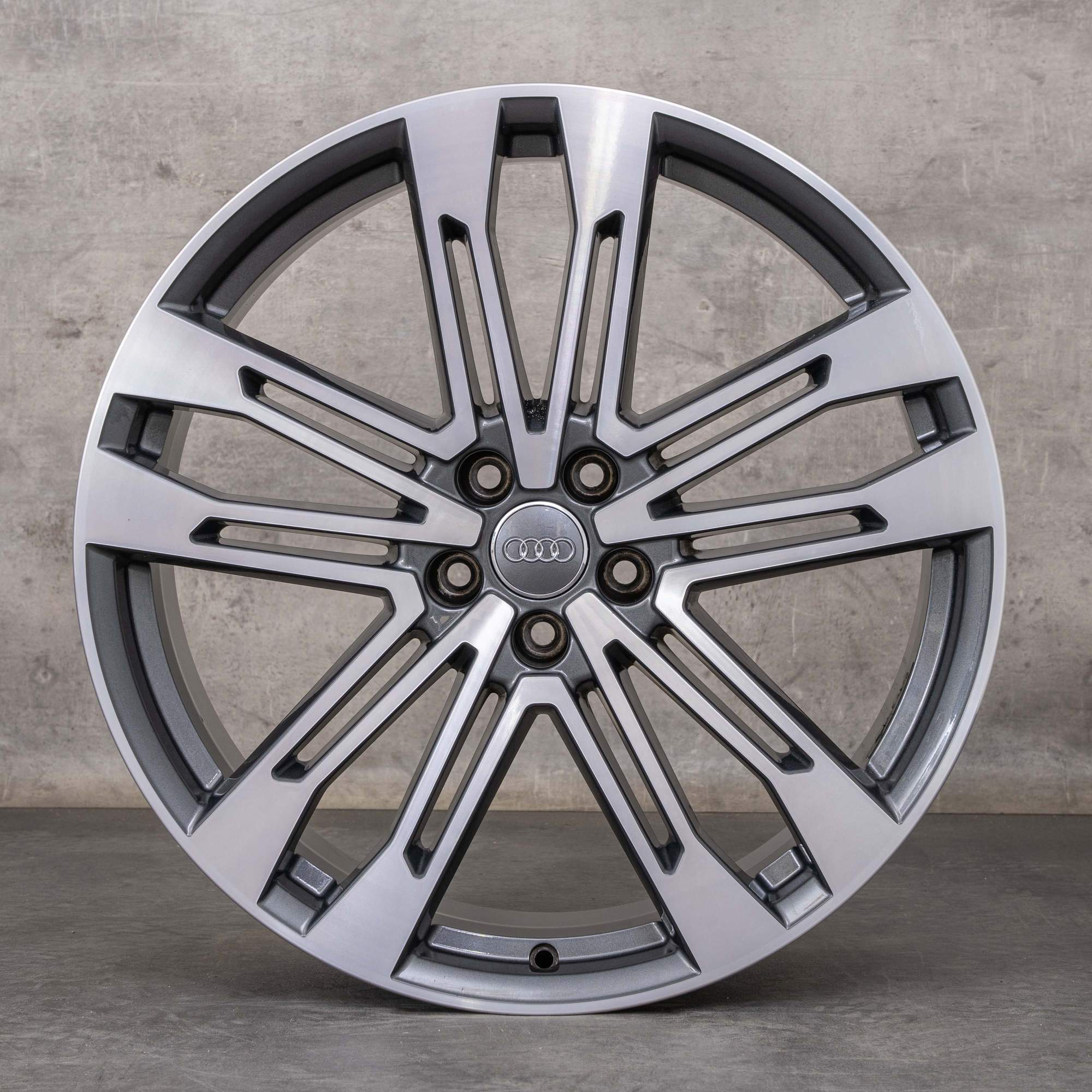 OEM Audi Q5 SQ5 winter wheels 21 inch FY rims 80A601025AC titanium ...
