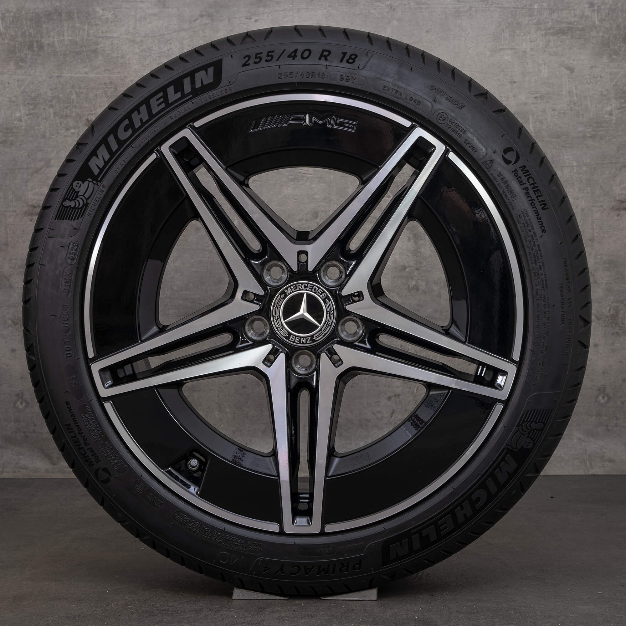 Mercedes 18-tommers felger C-Klasse W206 C300e C400e sommerdekk ...