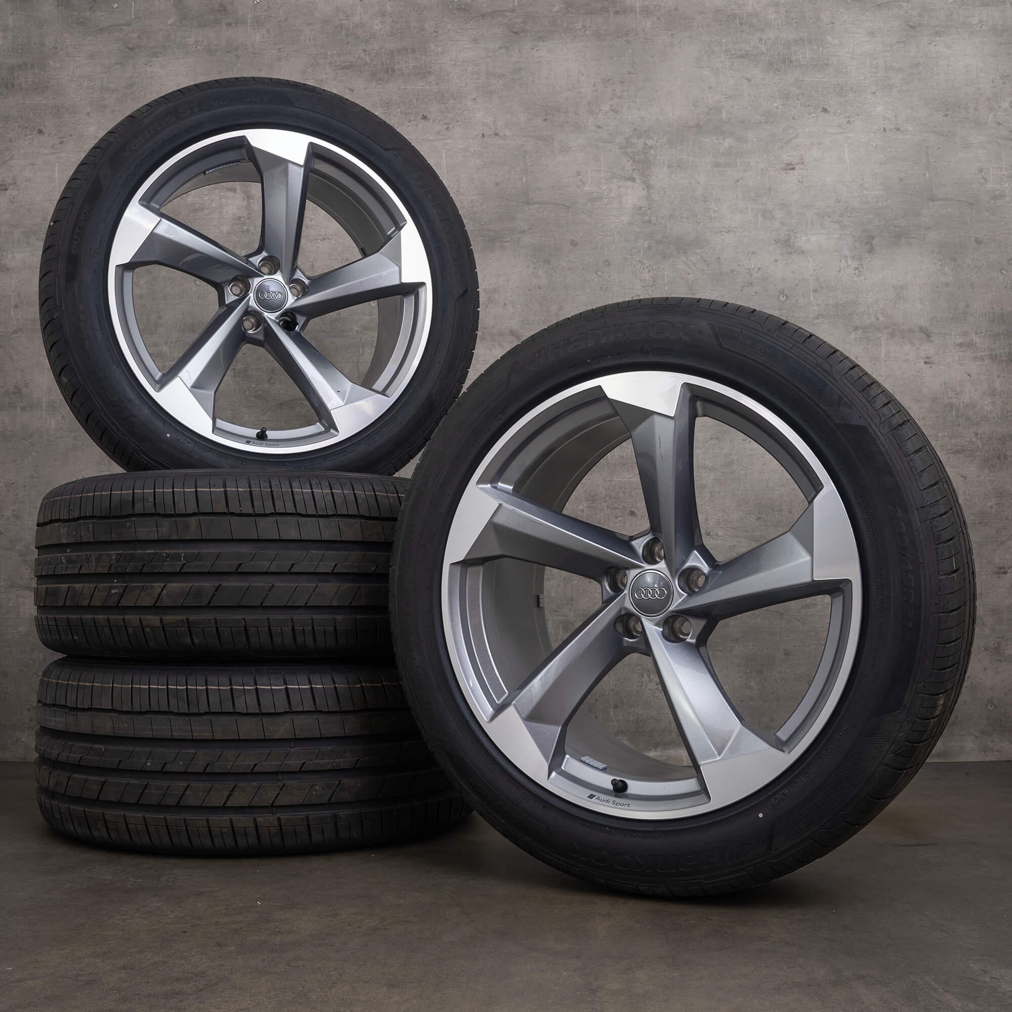 OEM Audi Q8 SQ8 rims 21 inch 4M winter wheels 4M8601025M titanium high ...