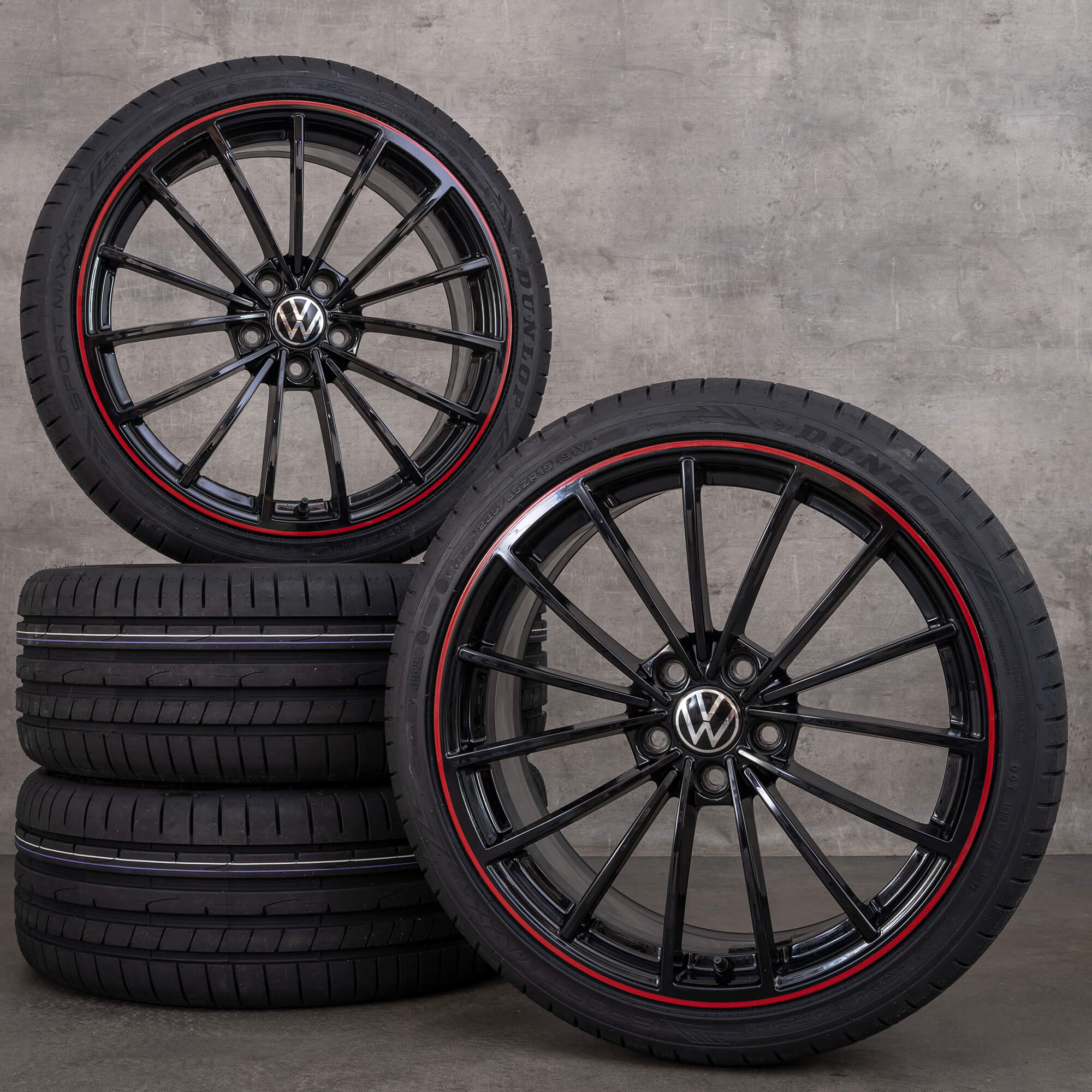 VW 19 inch rims Golf 7 8 VII VIII Scottsdale summer wheels alloy 5H0601025P