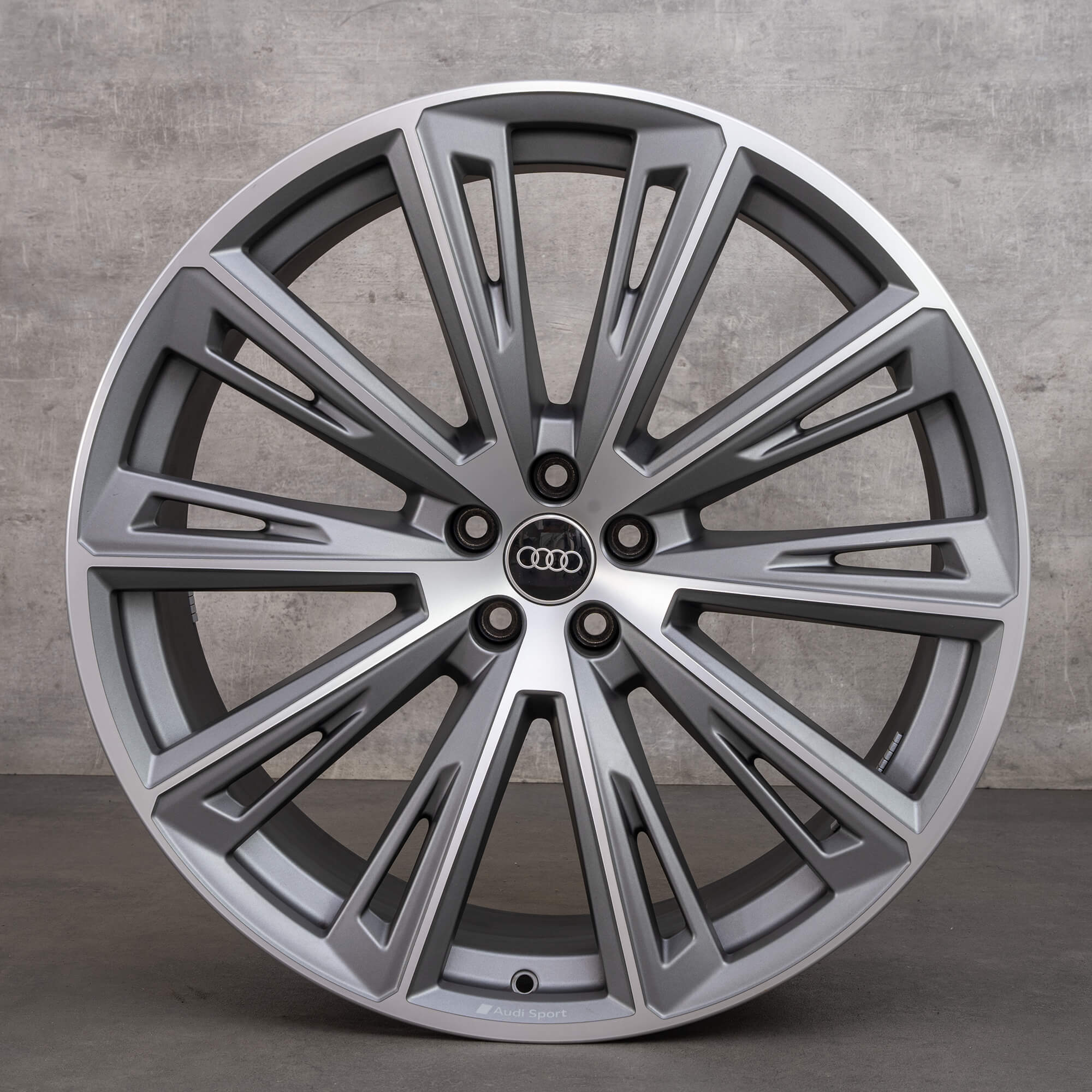 Audi 23 inch rims Q8 SQ8 4M8 aluminum 4M8601025R Trapezoid 10J x ET 15
