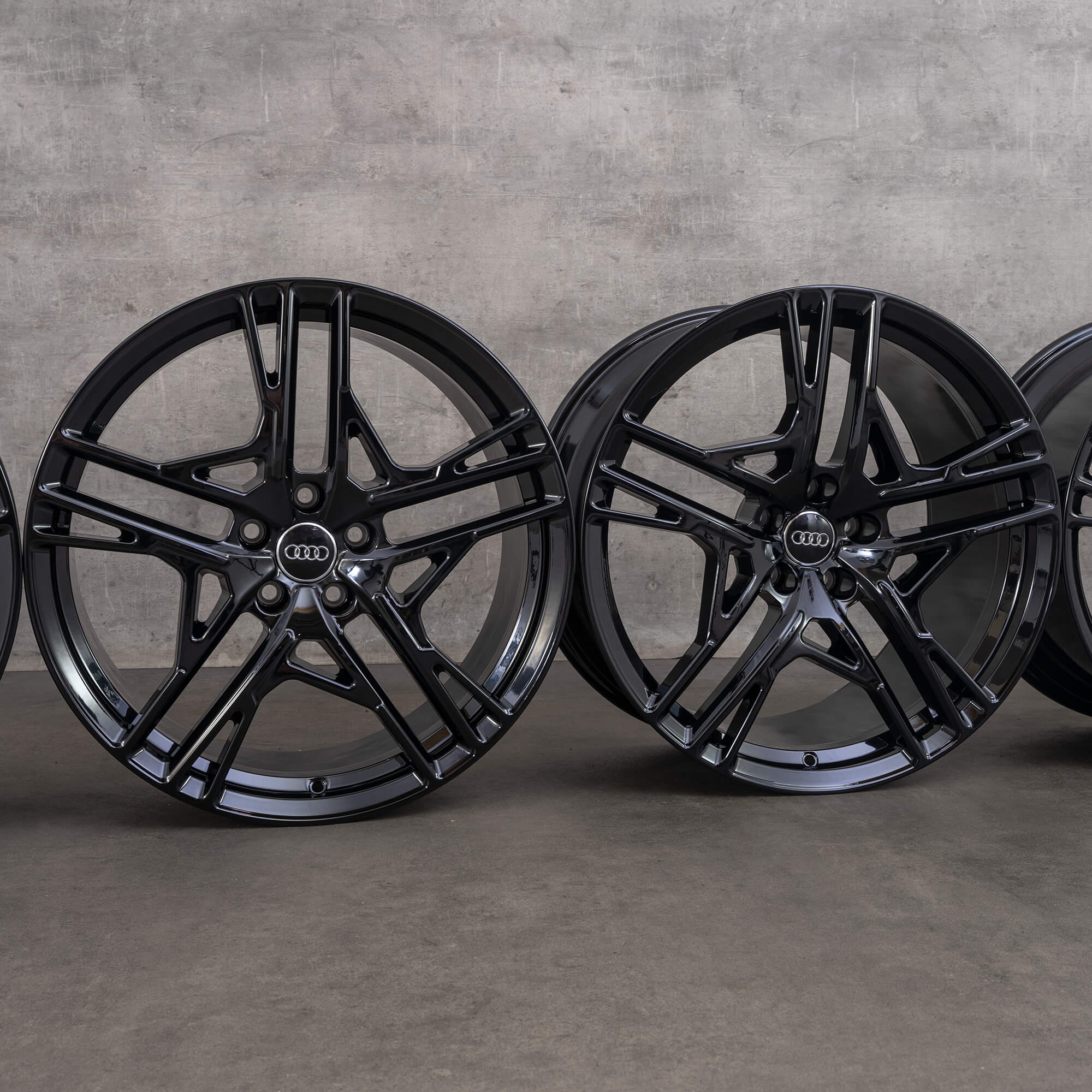 Audi 20 inch velgen R8 & Spyder 4S aluminium zwart 4S0601025AF ...
