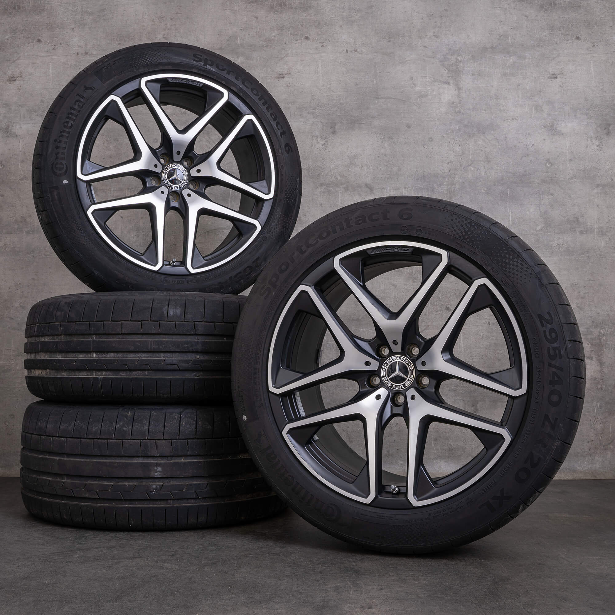 OEM Mercedes Benz GLC 63 & S AMG snow tire packages 20 inch X253 C253 ...