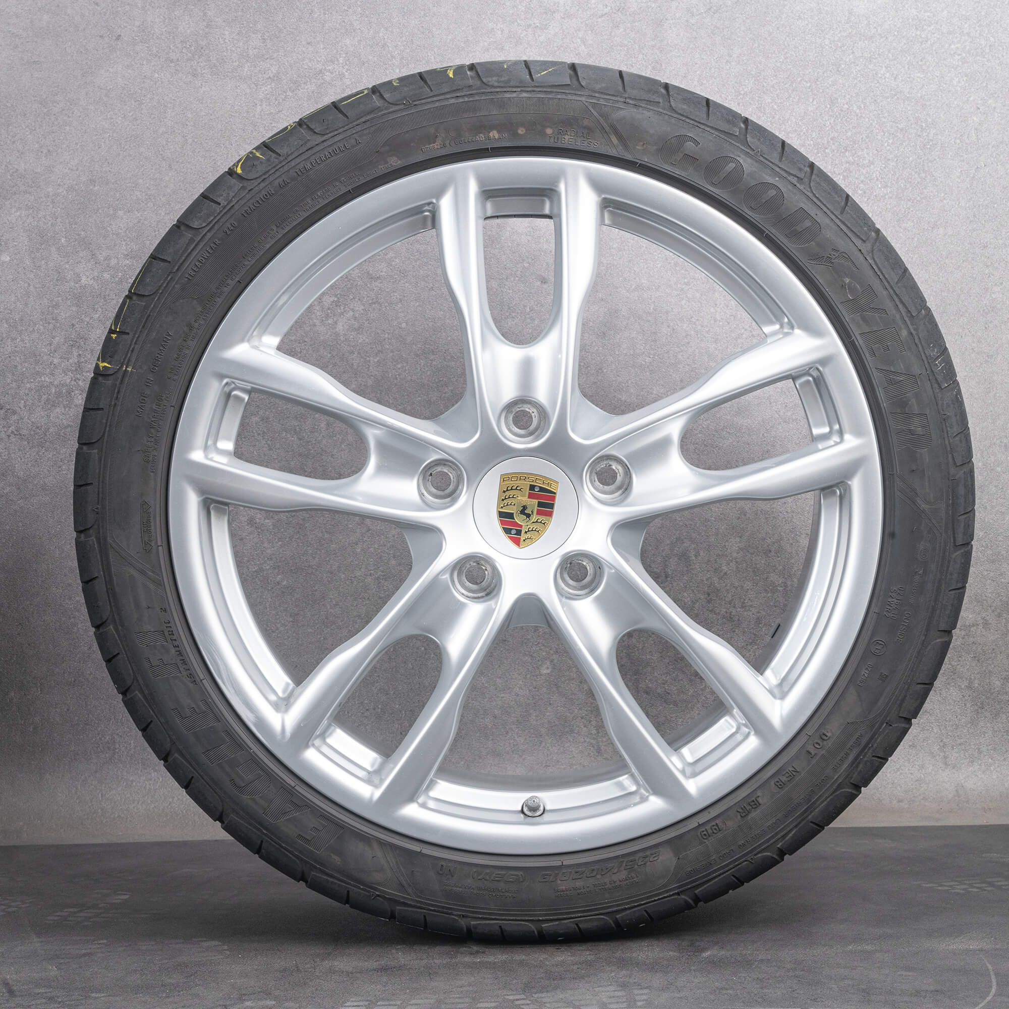Ruedas de verano originales Porsche Boxster Cayman llantas 19 pulgadas ...