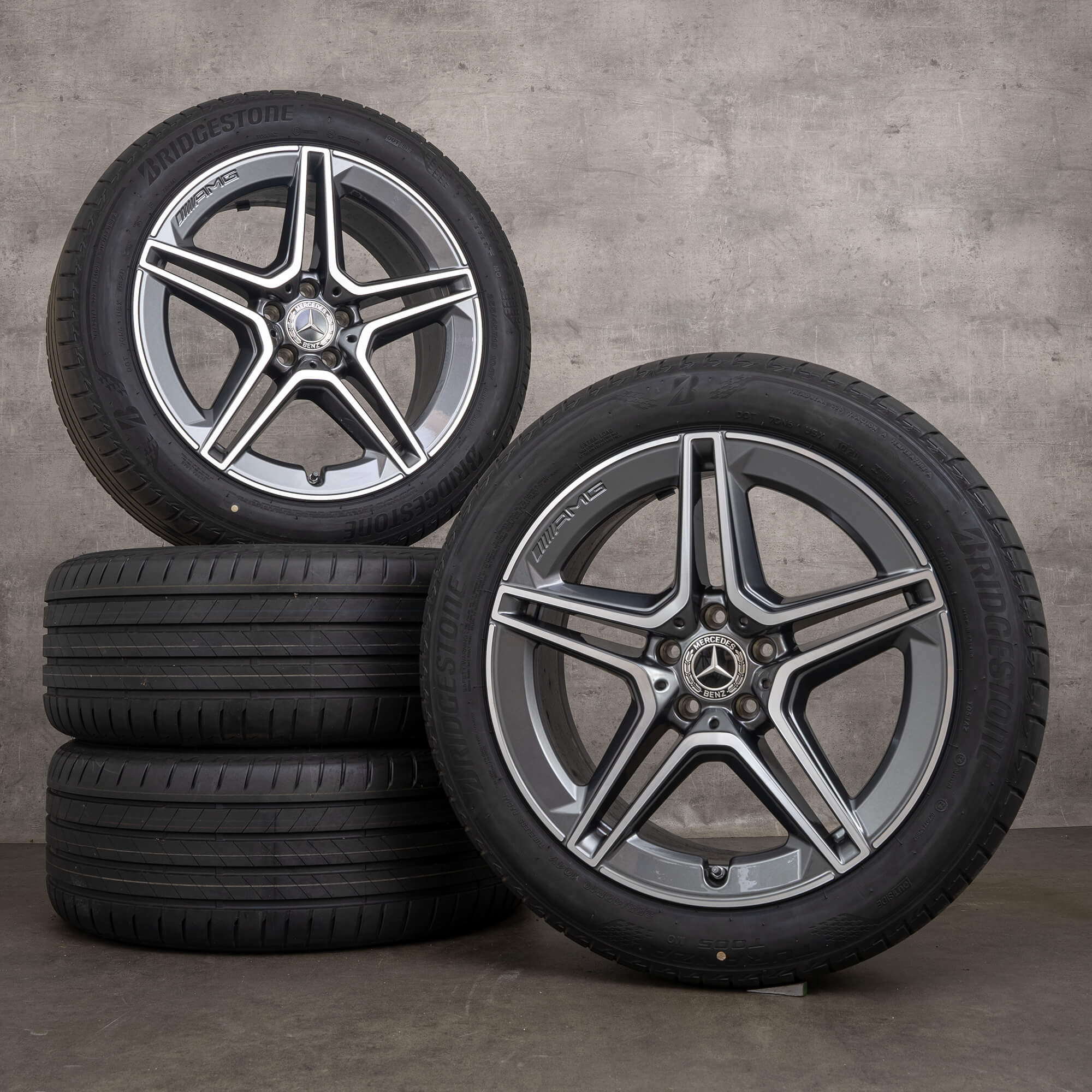 AMG 19 inch rims S-Class Mercedes W223 V223 summer tires summer wheels NEW