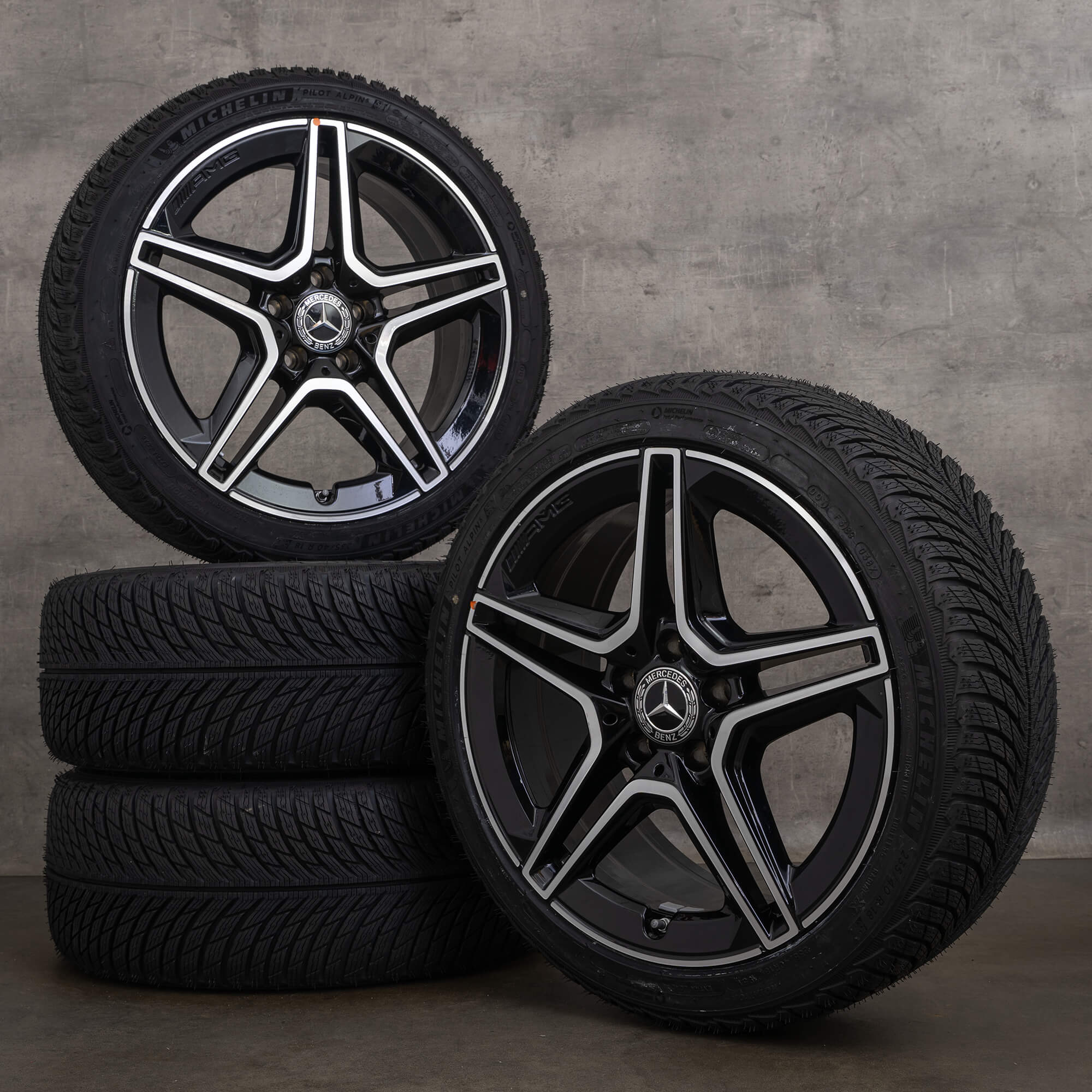 OEM Mercedes Benz A-Class A 35 45 AMG winter wheels 18 inch W177 V177 ...