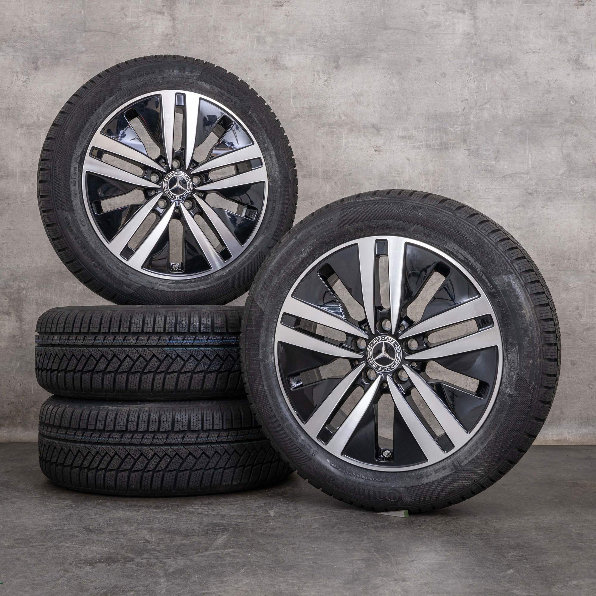 OEM Mercedes Benz A B Class CLA winter wheels 17 inch W177 W247 V177 ...