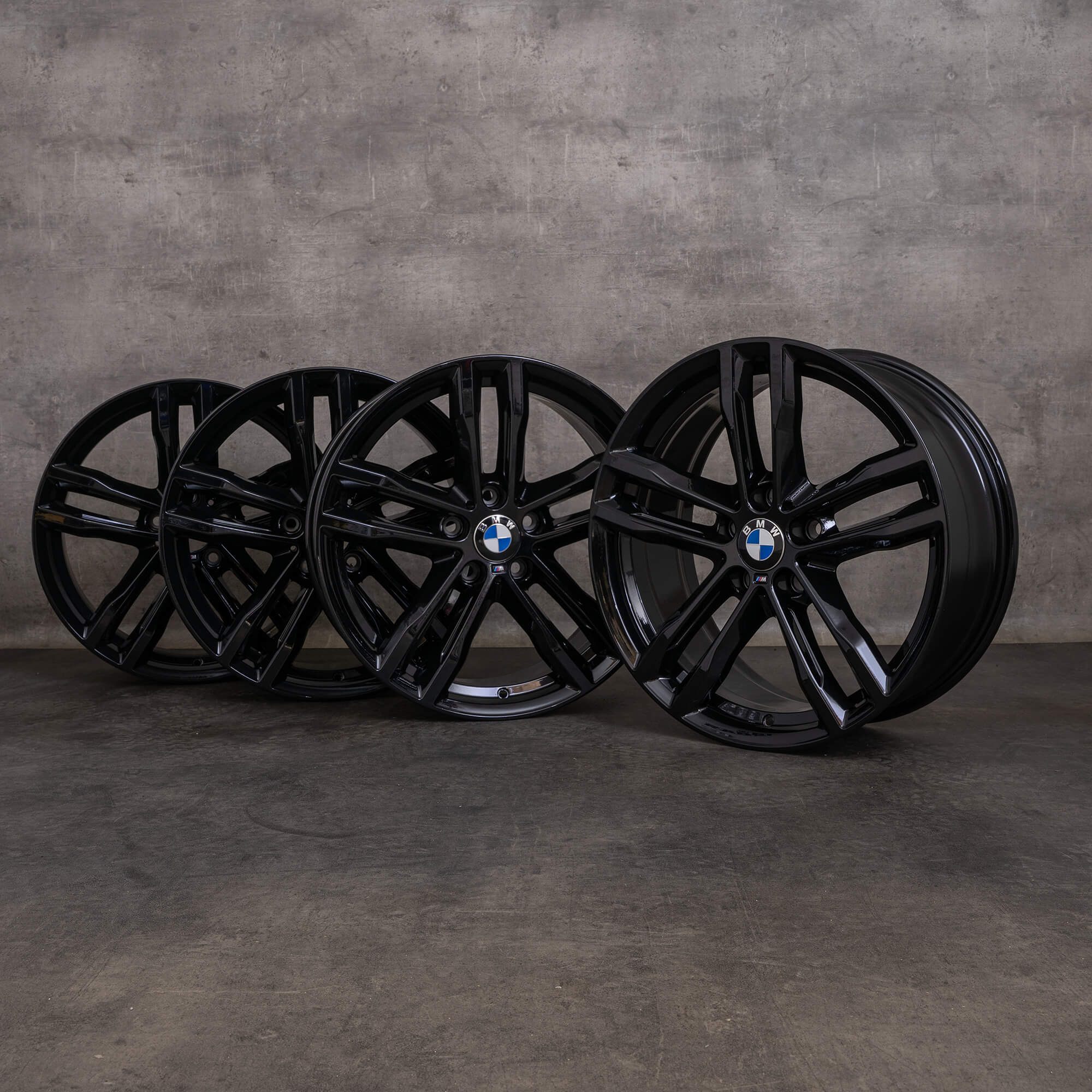 OEM BMW 3 series 4 rims 19 inch F30 F31 F32 F33 F36 Gran Coupé Styling ...